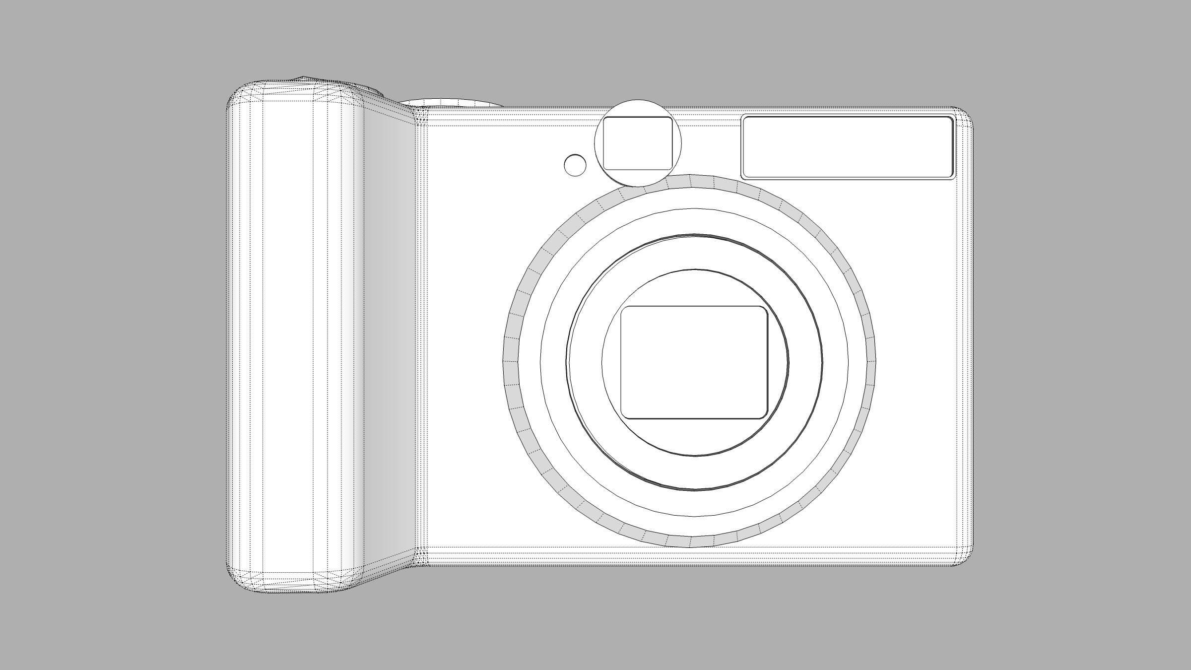Digital Camera - Prop Model by SpiritSwitchboard