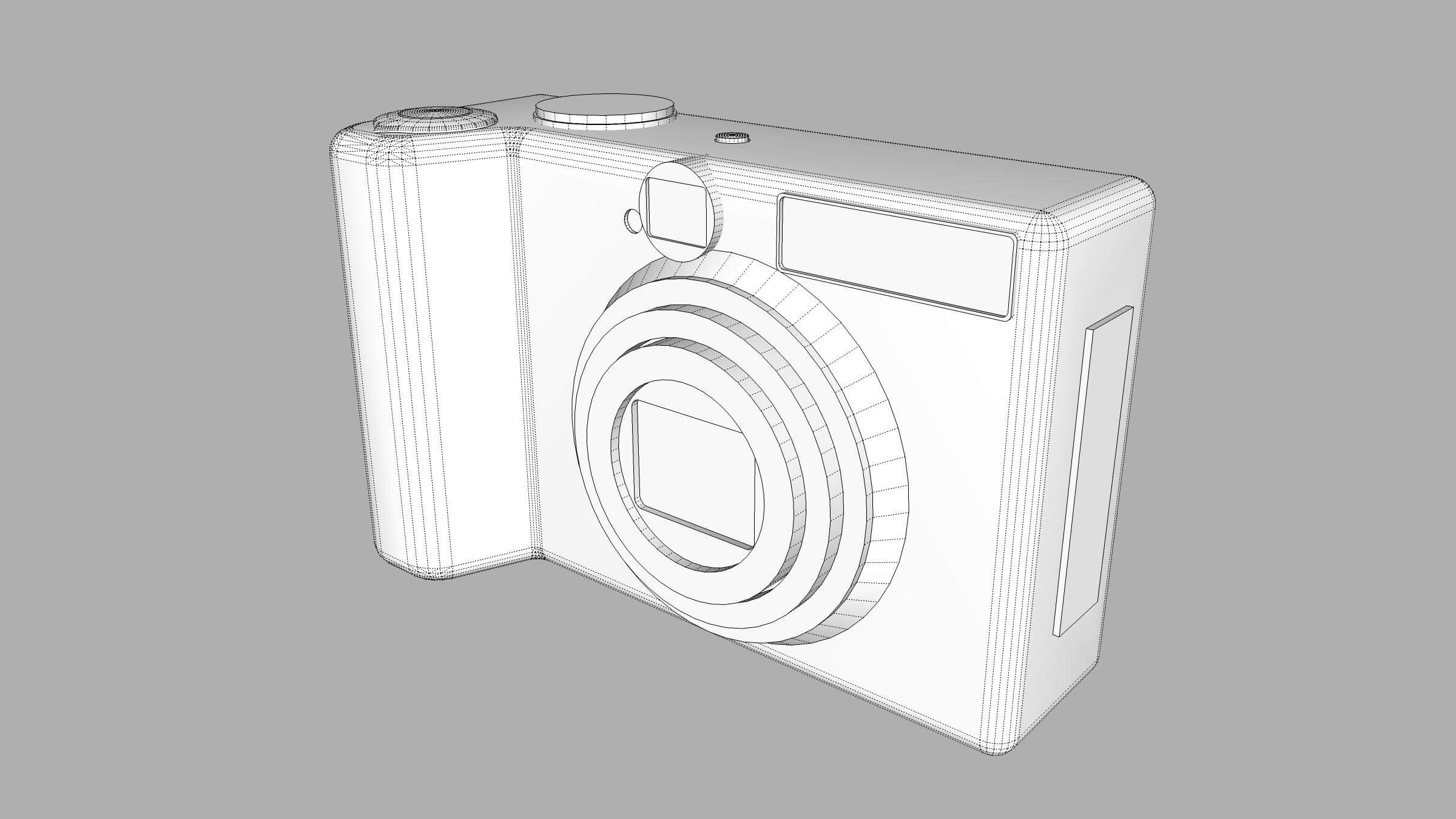 Digital Camera - Prop Model by SpiritSwitchboard