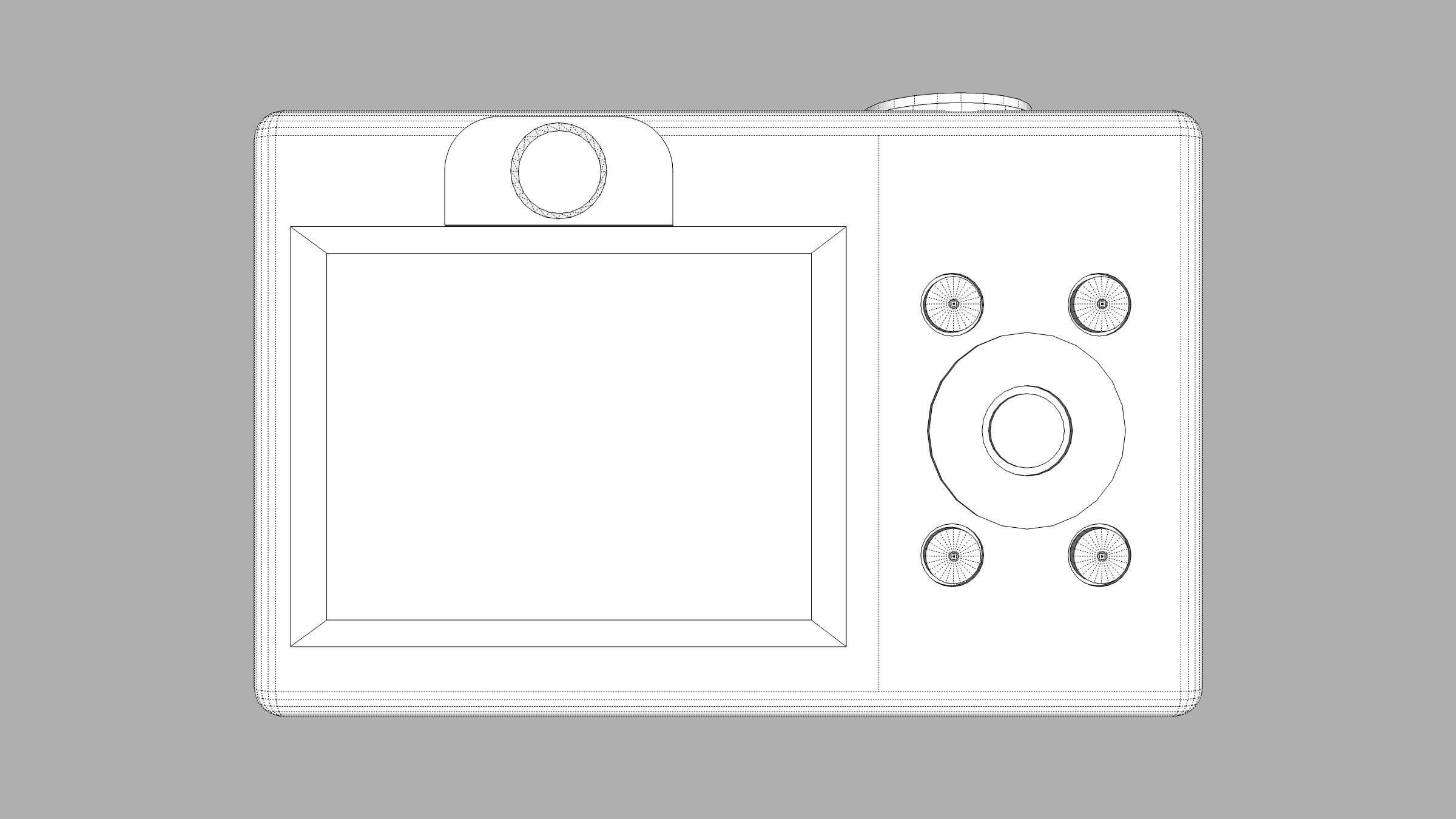 Digital Camera - Prop Model by SpiritSwitchboard