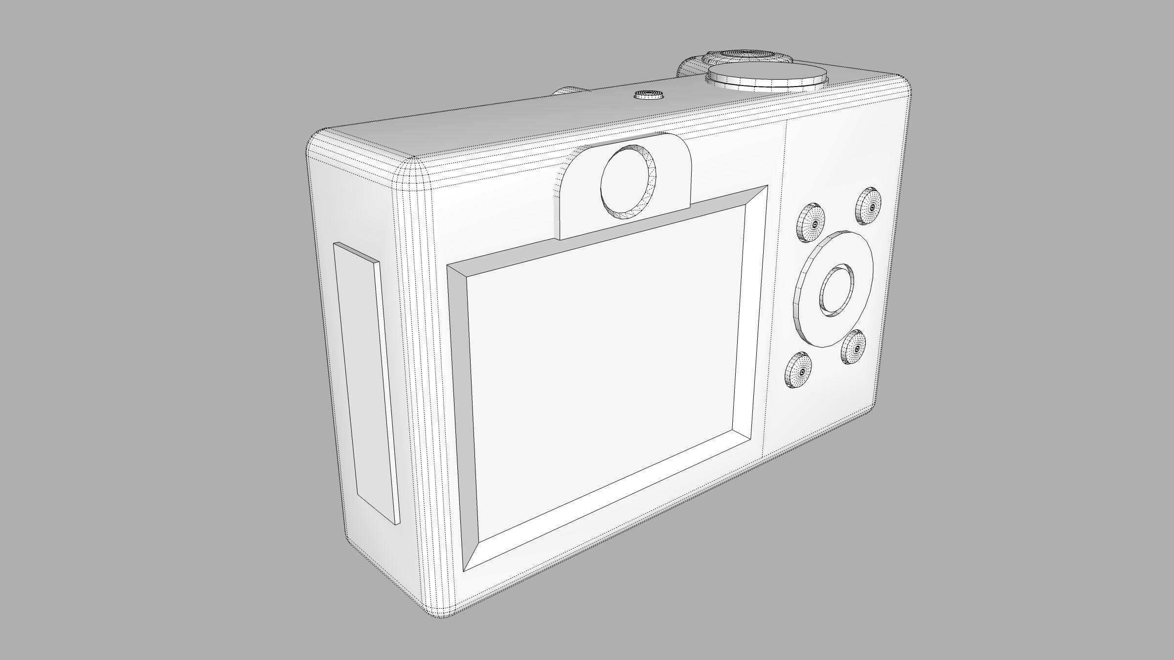 Digital Camera - Prop Model by SpiritSwitchboard