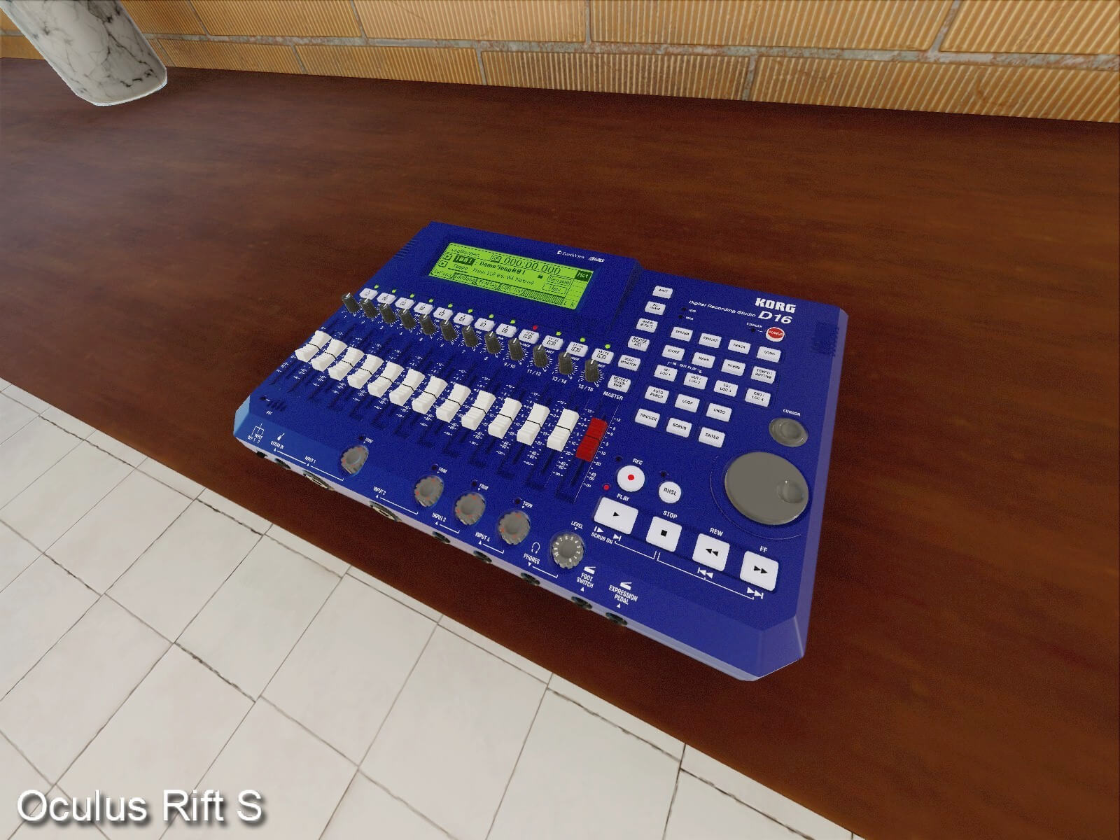 Digital Track Recorder - Korg D16 3D Model by SpiritSwitchboard