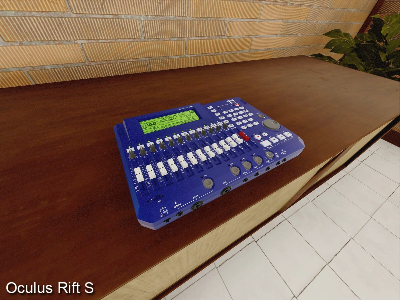 Digital Track Recorder - Korg D16 3D Model by SpiritSwitchboard