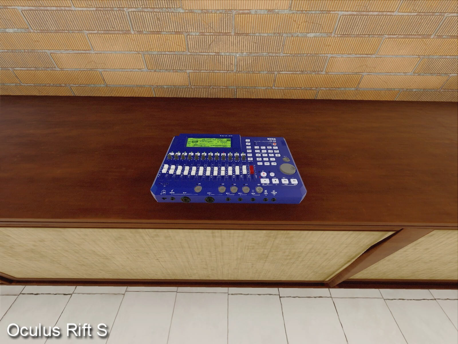 Digital Track Recorder - Korg D16 3D Model by SpiritSwitchboard