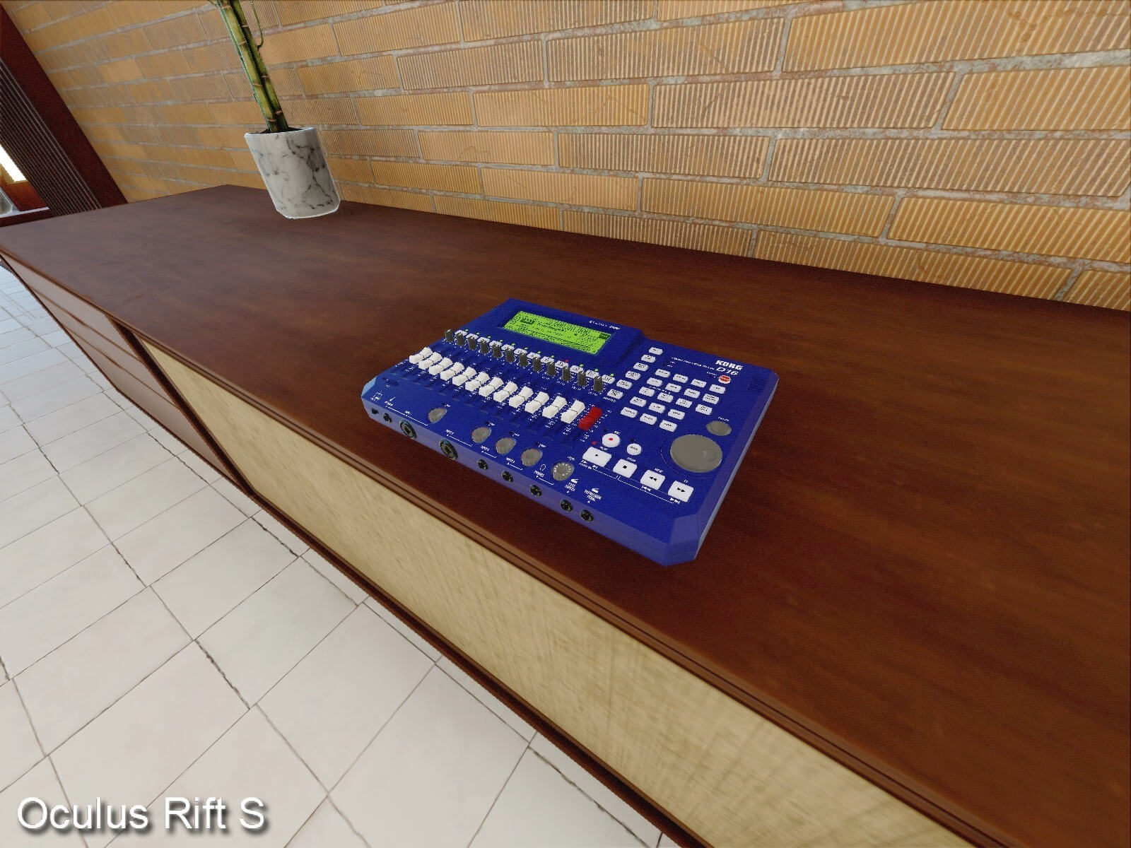 Digital Track Recorder - Korg D16 3D Model by SpiritSwitchboard