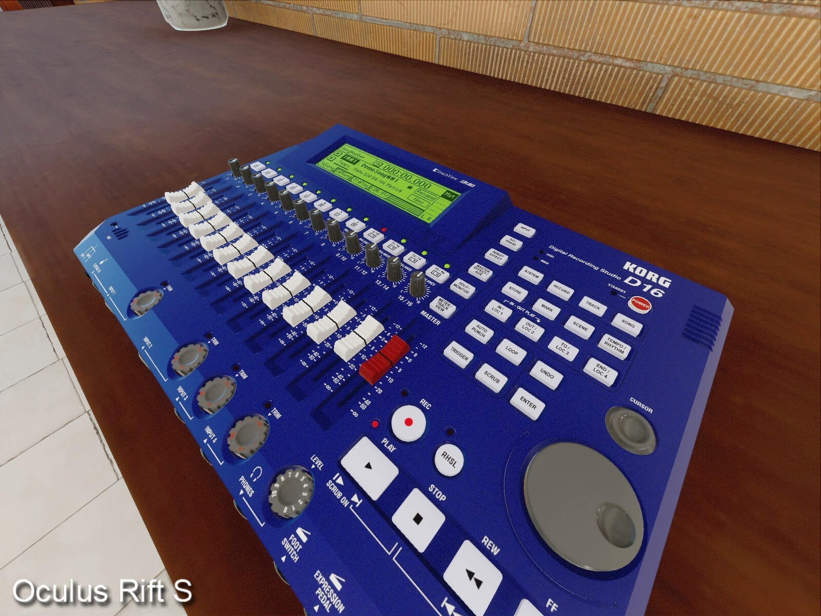 Digital Track Recorder - Korg D16 3D Model by SpiritSwitchboard