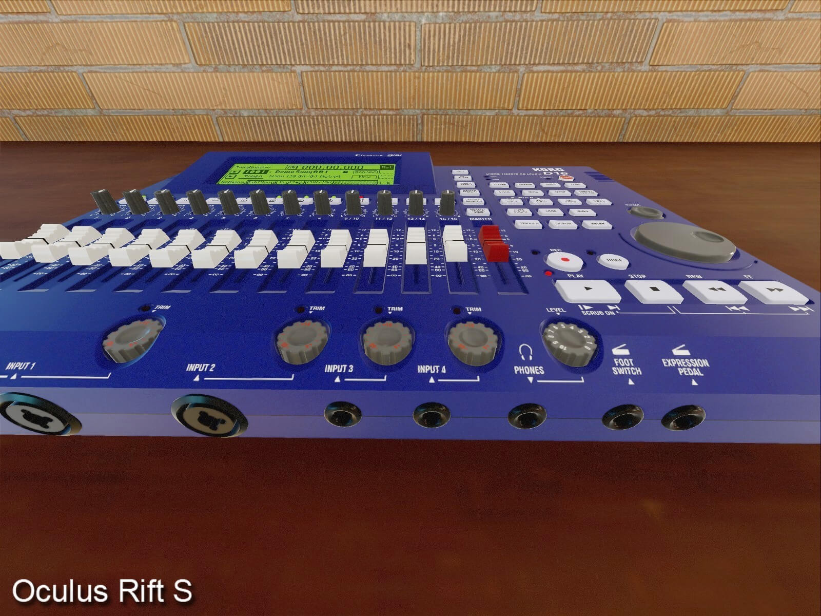 Digital Track Recorder - Korg D16 3D Model by SpiritSwitchboard