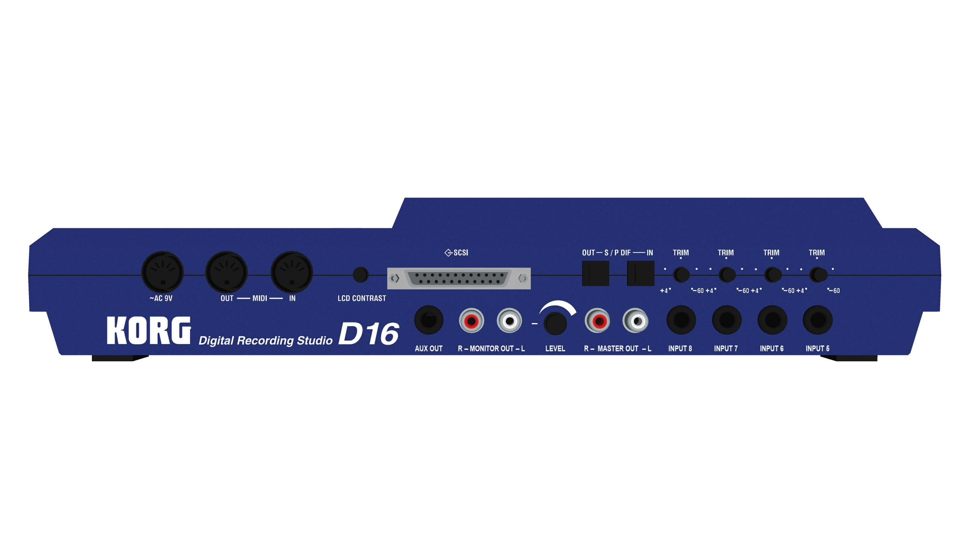 Digital Track Recorder - Korg D16 3D Model by SpiritSwitchboard