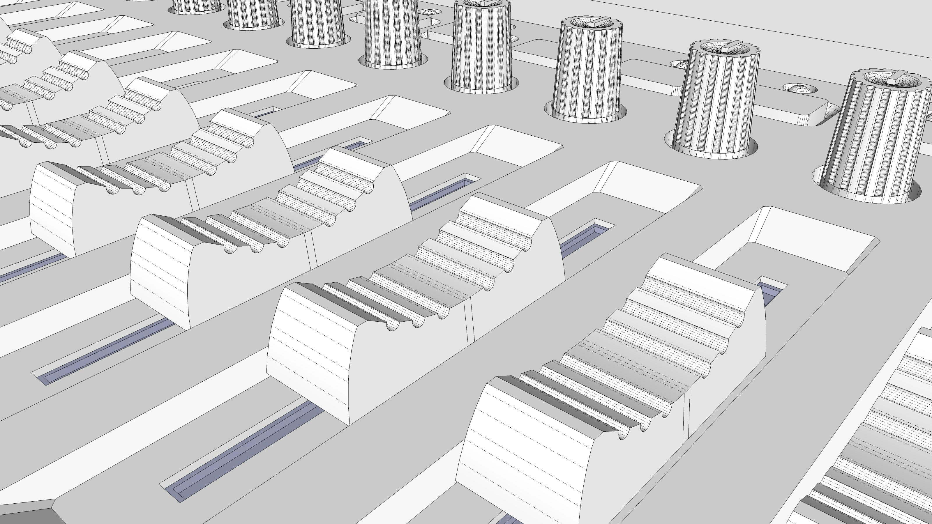 Digital Track Recorder - Korg D16 3D Model by SpiritSwitchboard