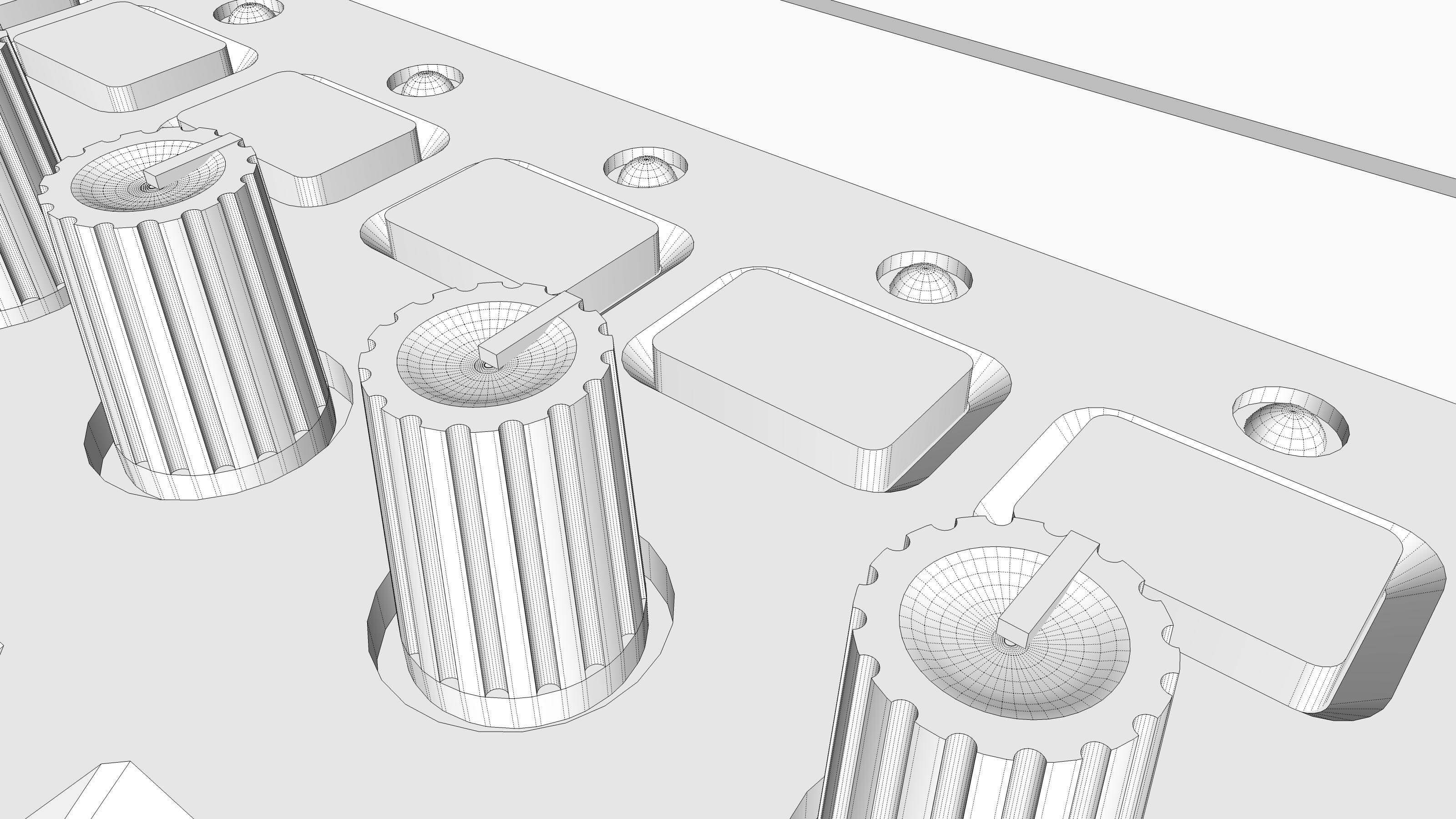 Digital Track Recorder - Korg D16 3D Model by SpiritSwitchboard