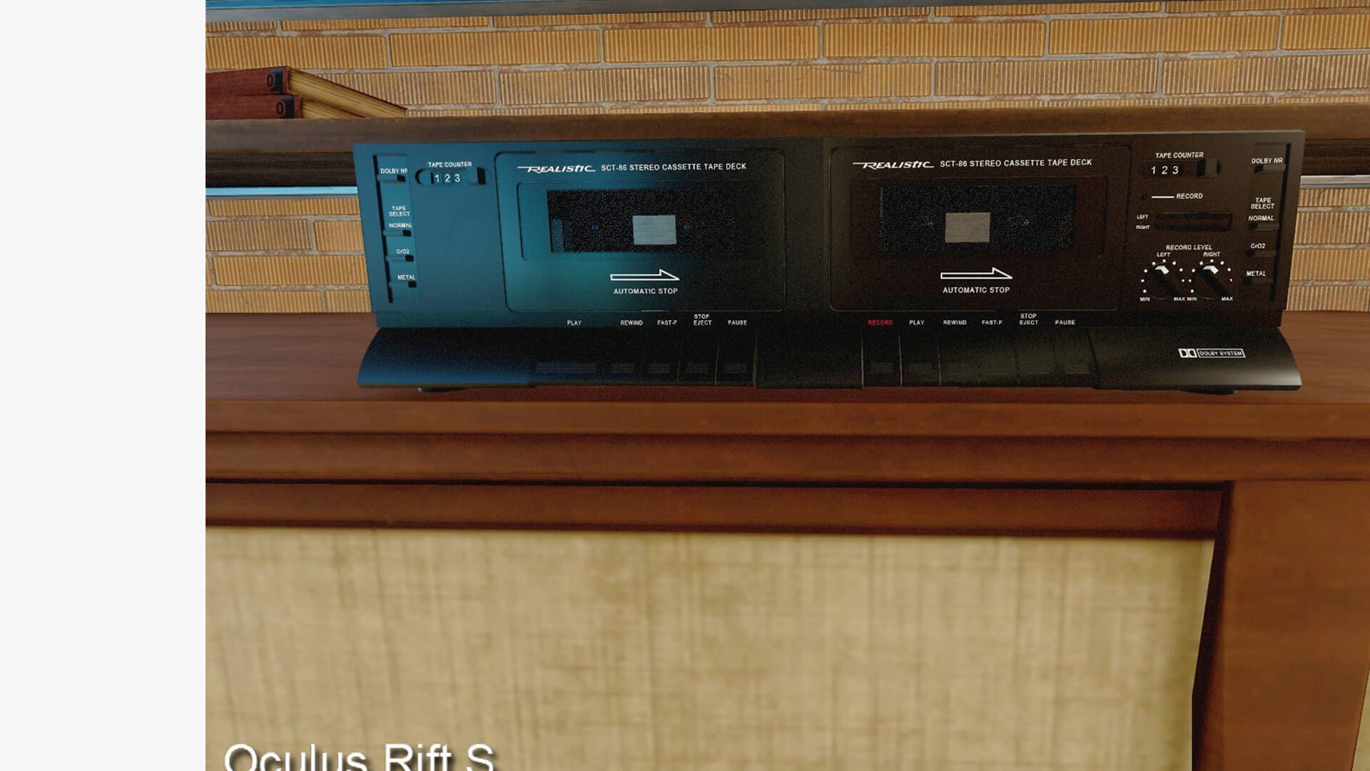 Dual Cassette Player and Recorder - 3D Model by SpiritSwitchboard