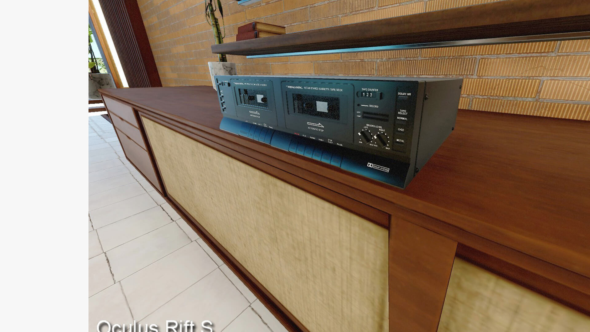 Dual Cassette Player and Recorder - 3D Model by SpiritSwitchboard