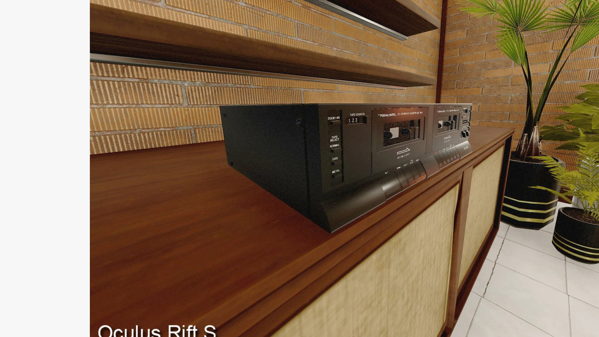 Dual Cassette Player and Recorder - 3D Model by SpiritSwitchboard