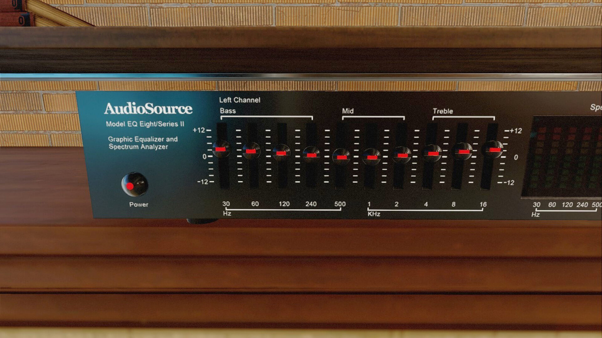 Equalizer With Spectrum Analyzer - 3D Model by SpiritSwitchboard