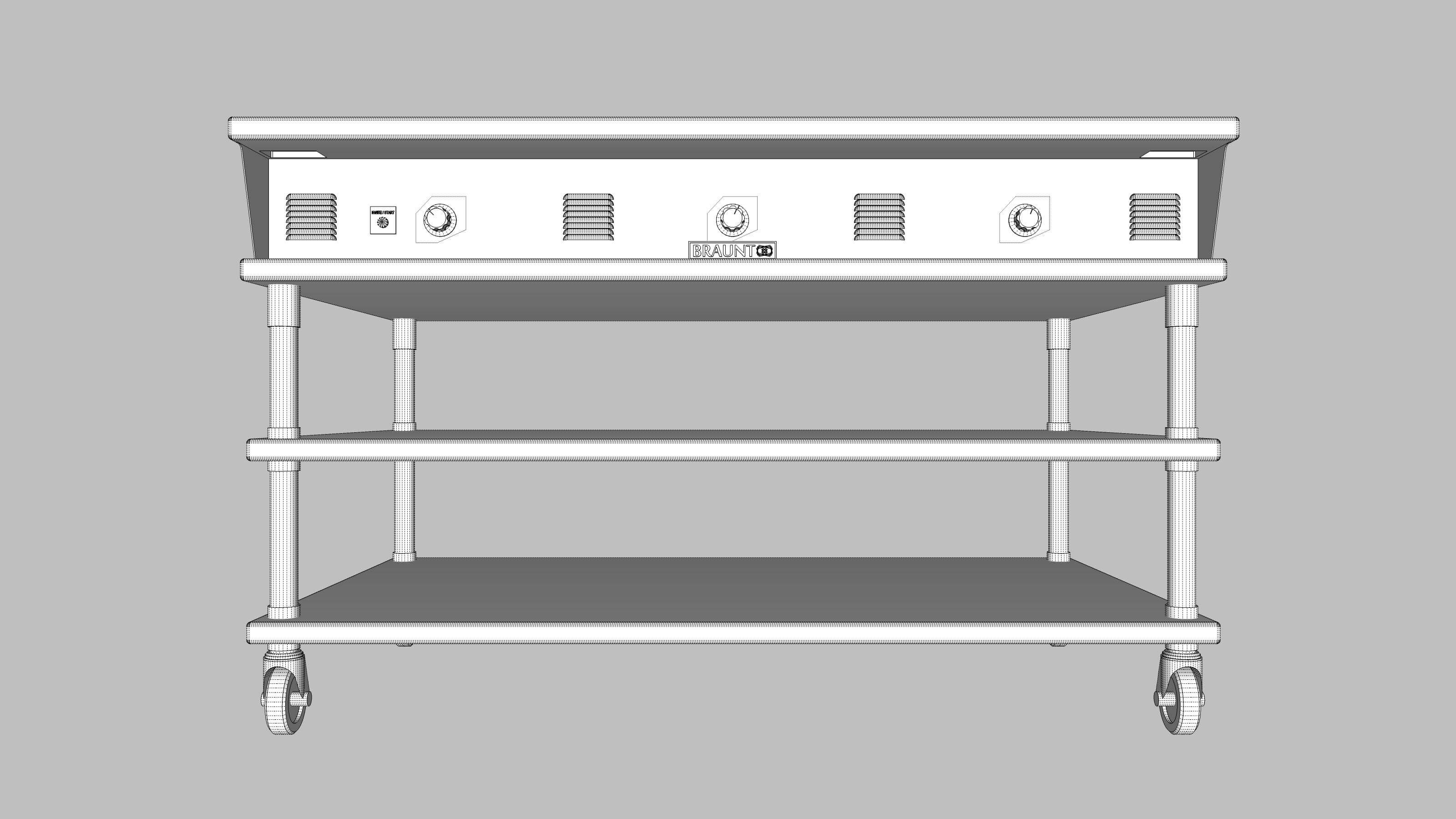 Flat Top Grill for Restaurant Dinner Cafeteria Etc - 3D Model by ...