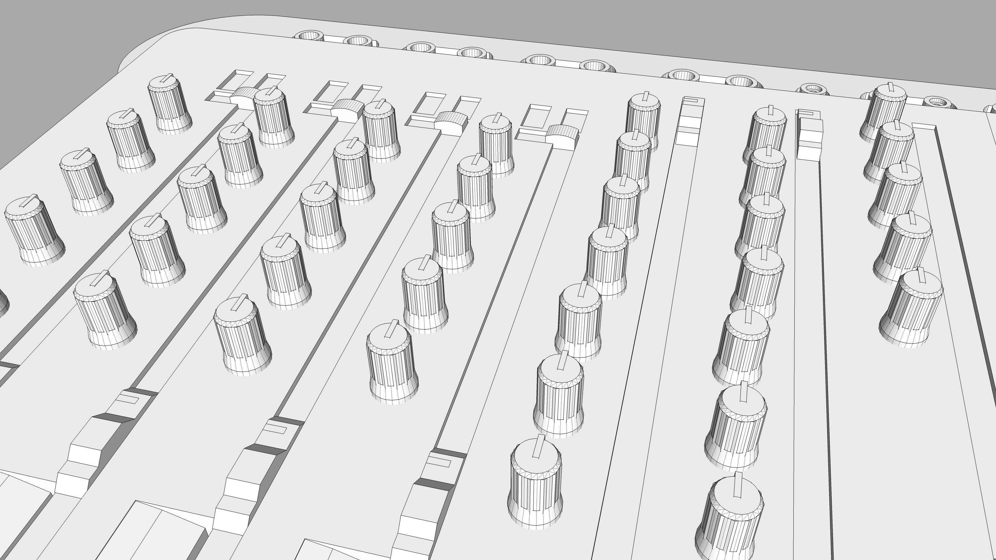 Four Track Cassette Recorder - Fostex XR7 3D Model by SpiritSwitchboard