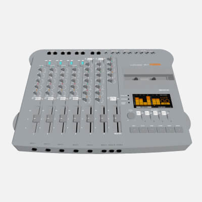 Four Track Cassette Recorder - Fostex XR7 3D Model by SpiritSwitchboard
