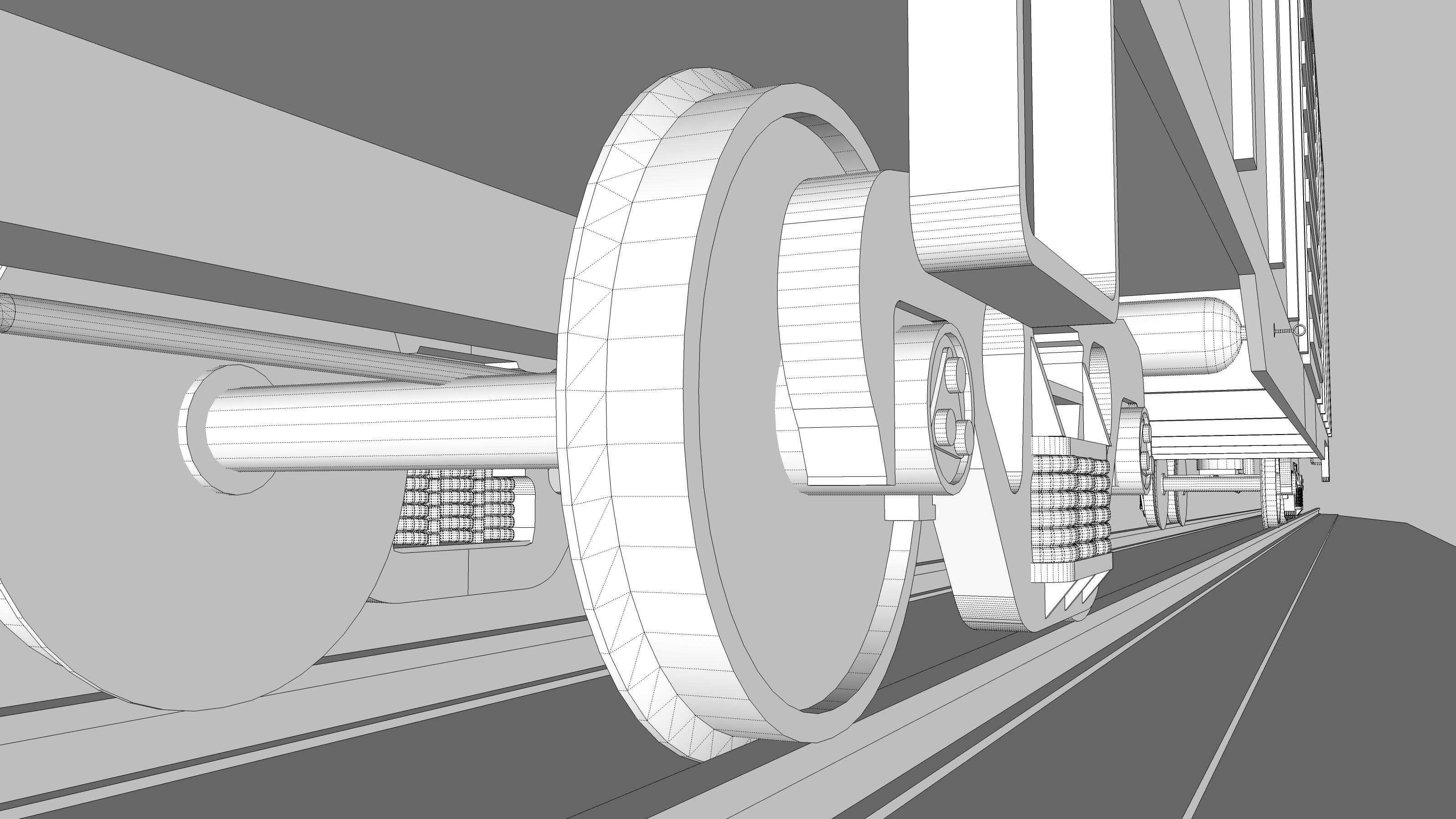 Boxcar Freight Train Car - 3D Model by SpiritSwitchboard