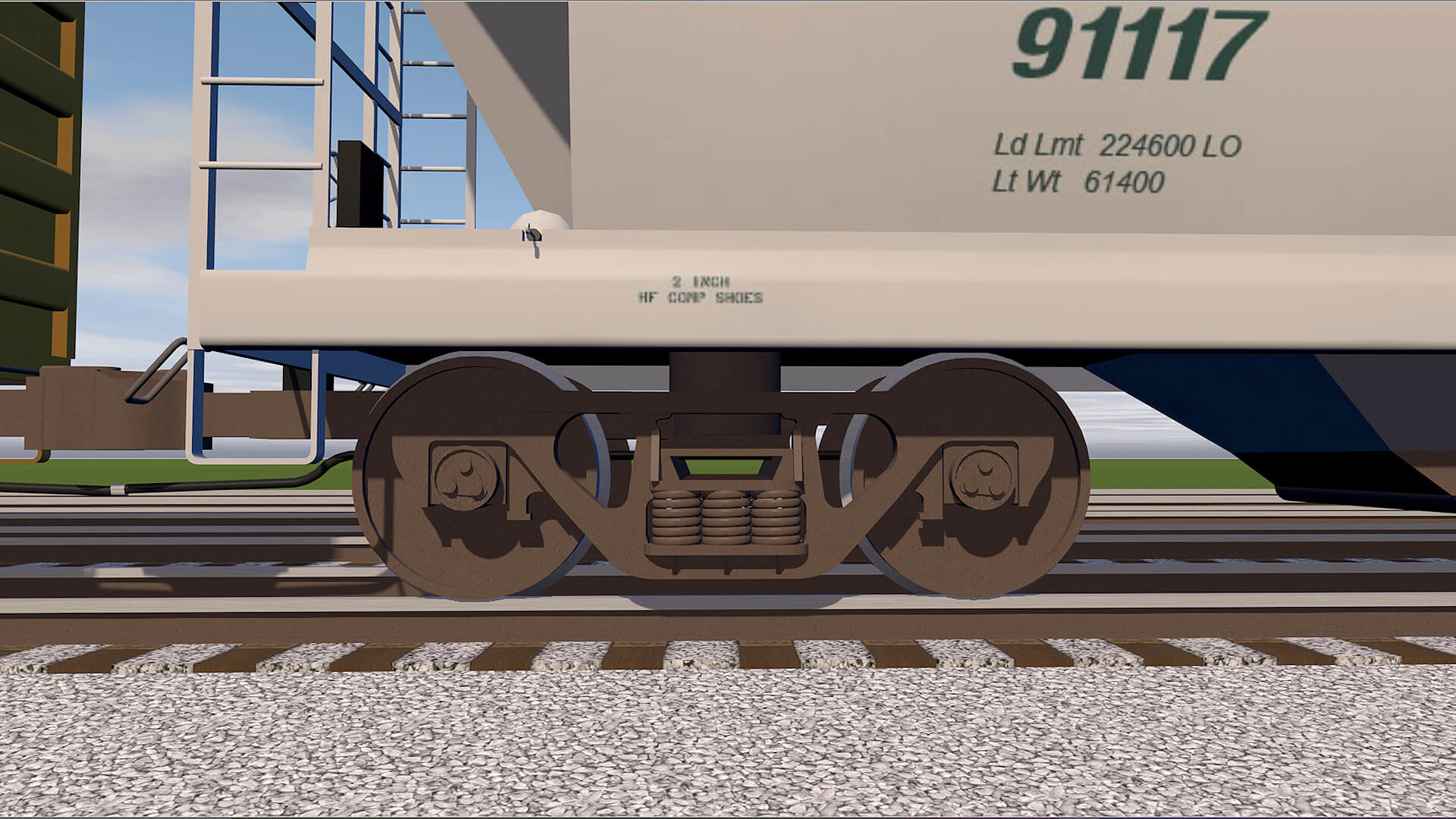 Freight Train - Railroad Model Pack by SpiritSwitchboard