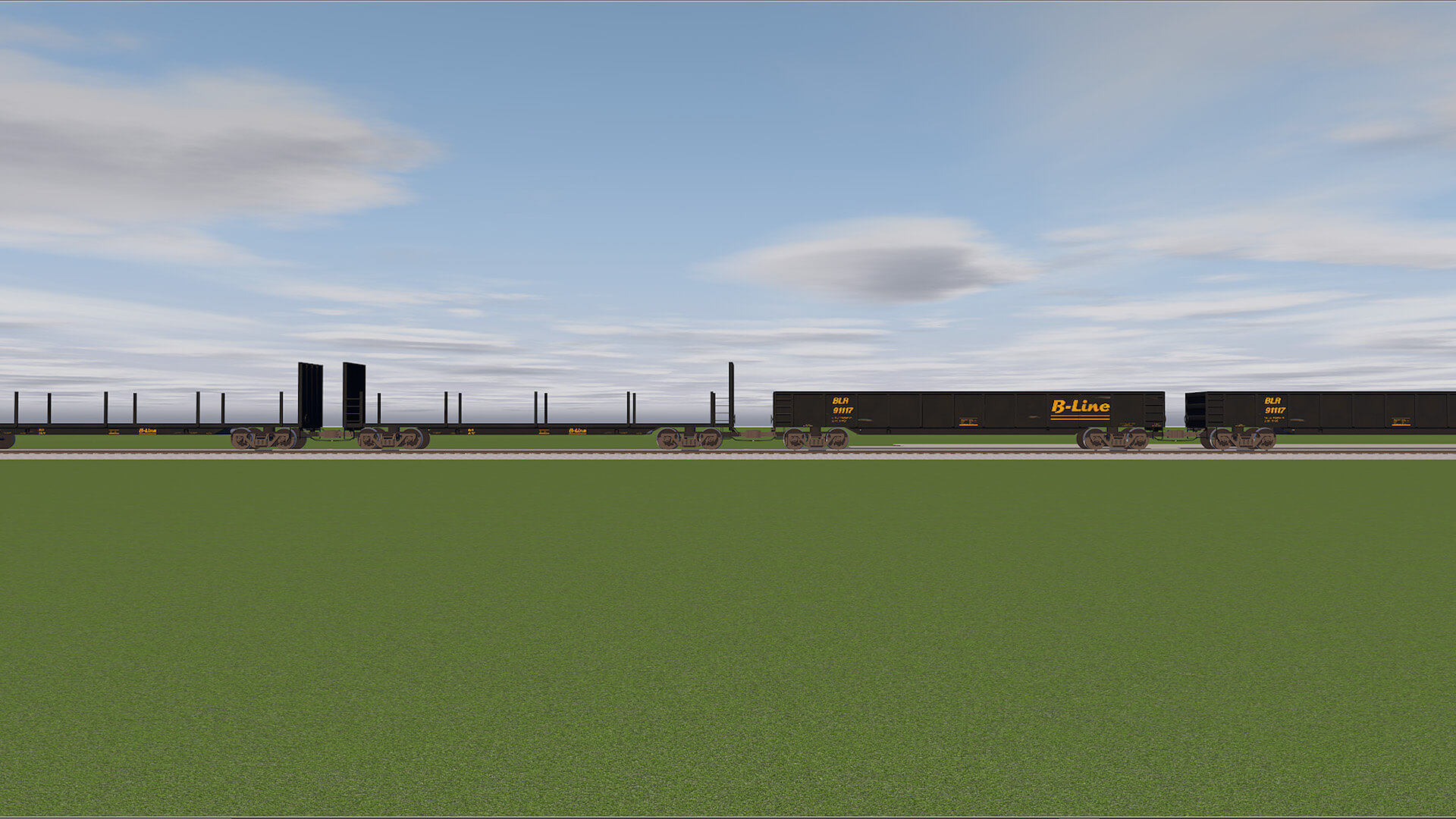 Freight Train - Railroad Model Pack by SpiritSwitchboard