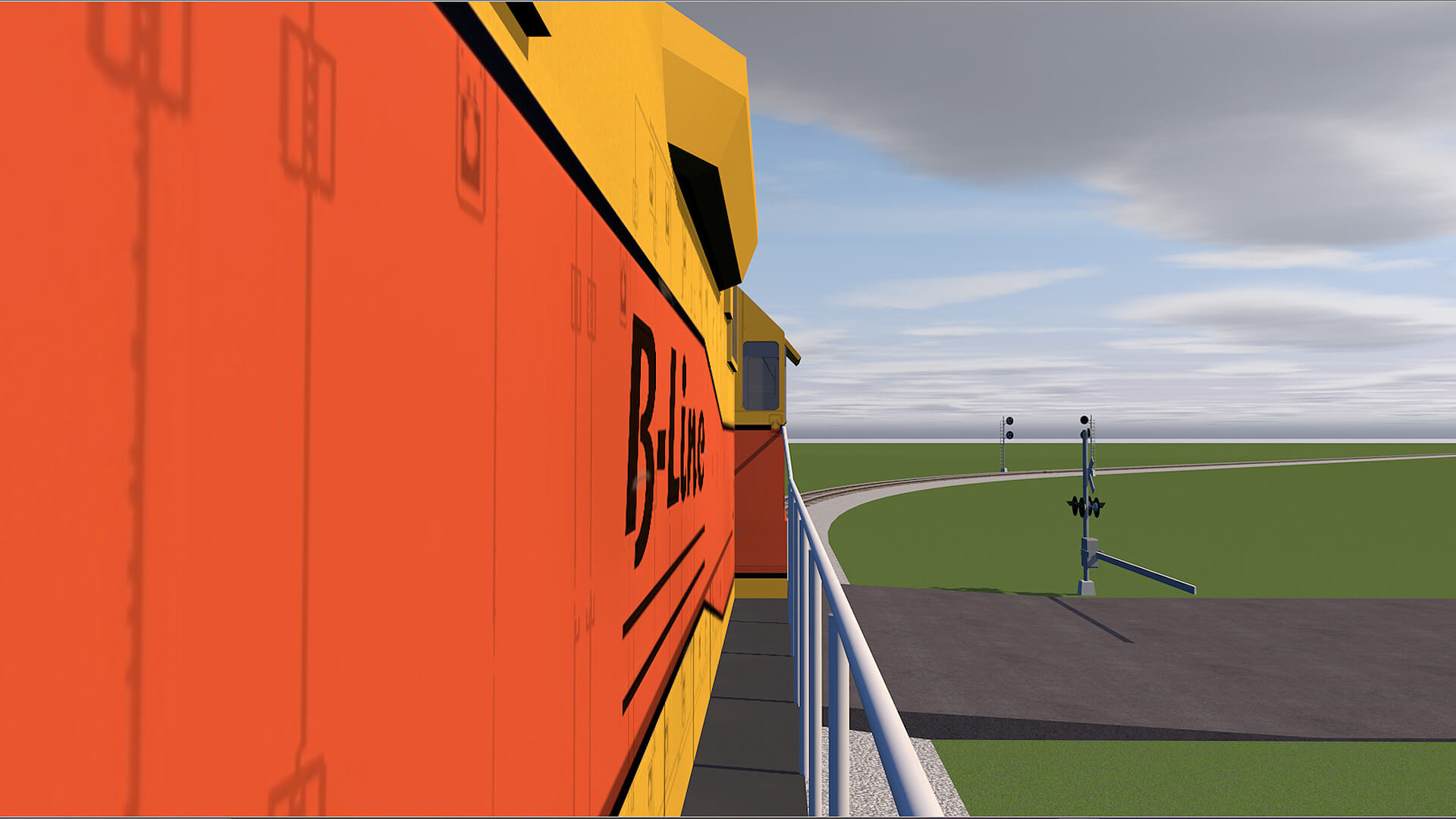 Freight Train - Railroad Model Pack by SpiritSwitchboard