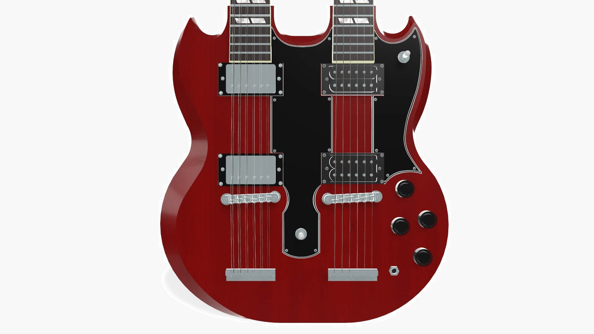 Gibson Double Neck Guitar - Jimmy Page Custom Model by SpiritSwitchboard