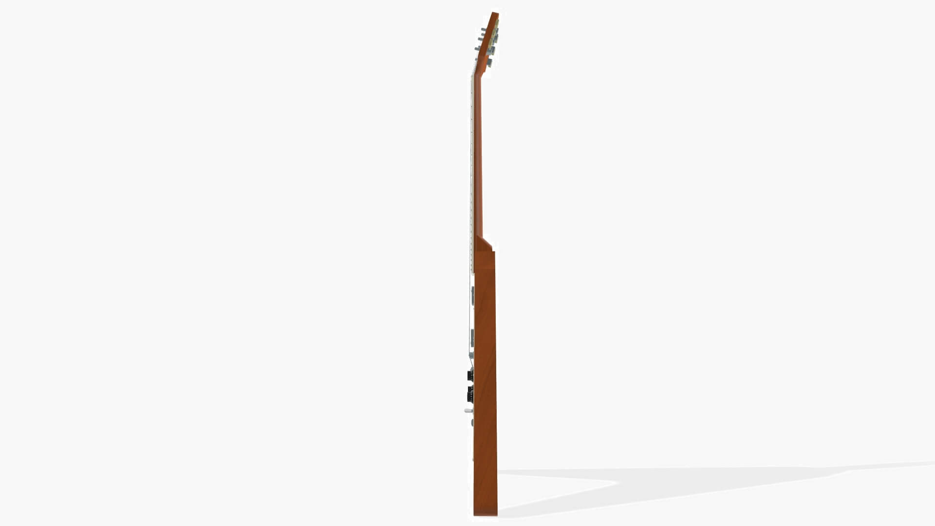 Gibson Flying V Guitar - Wood Finish 3D Model by SpiritSwitchboard
