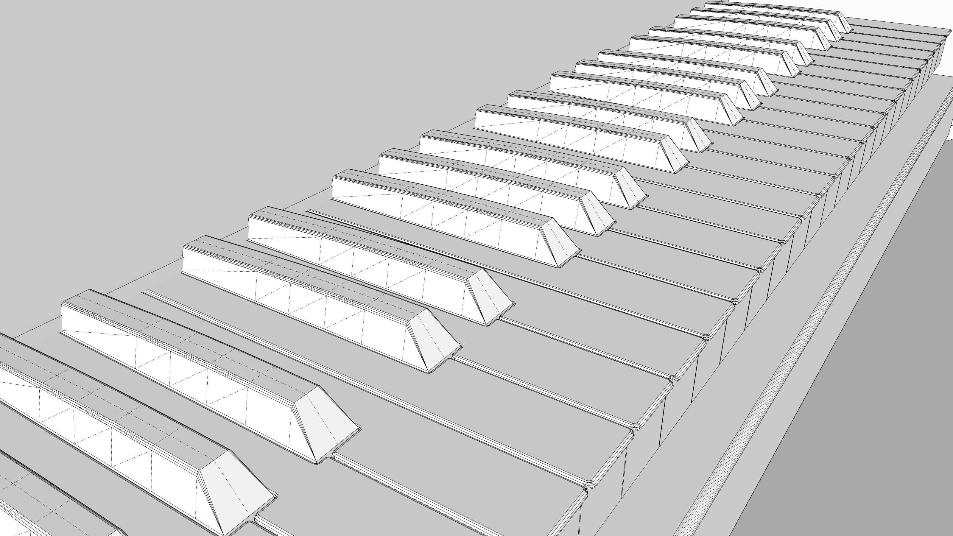 Grand Piano - Wood Finish 3D Model by SpiritSwitchboard