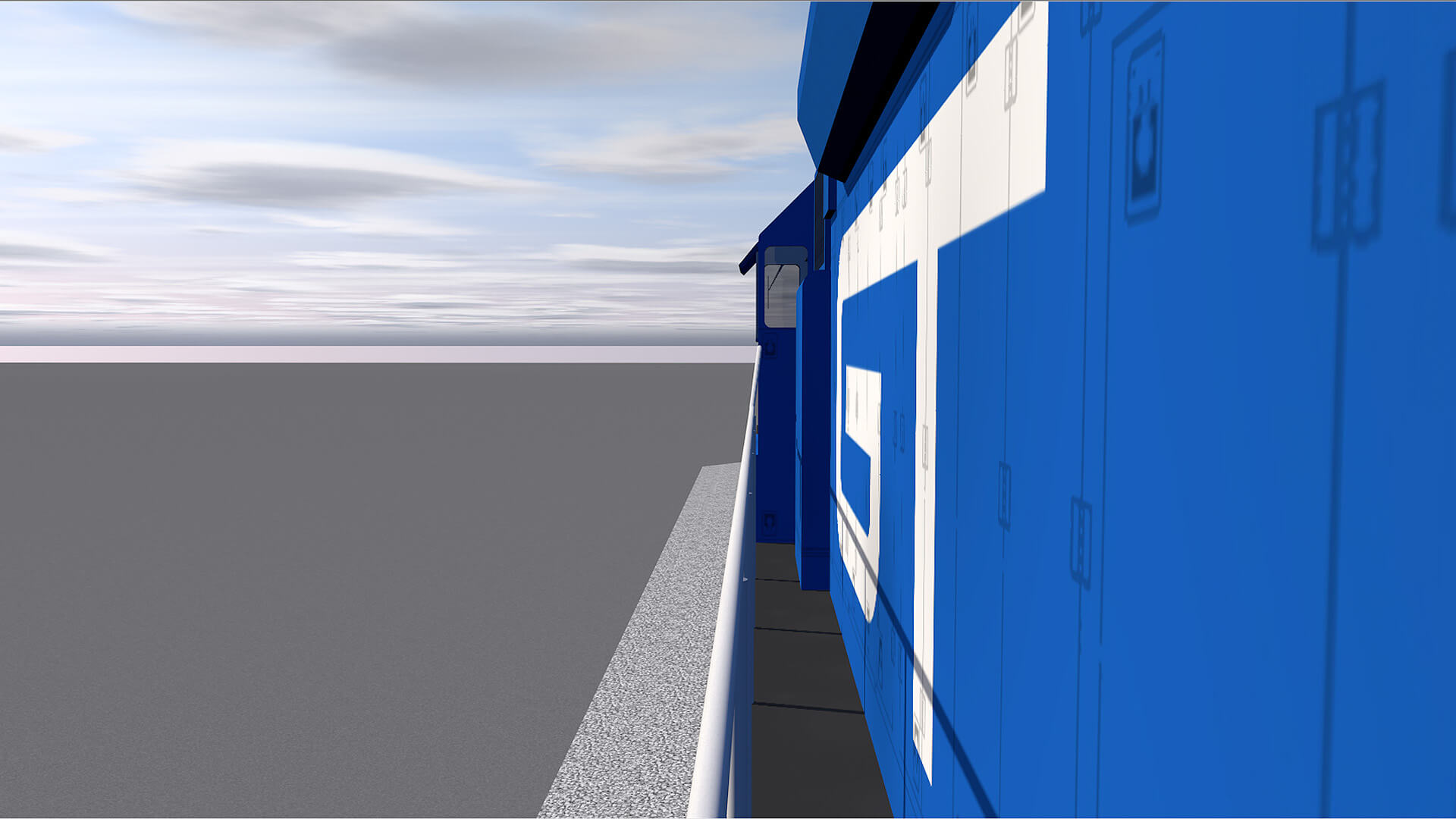 GT Train Engine - EMD GP38 3D Model by SpiritSwitchboard