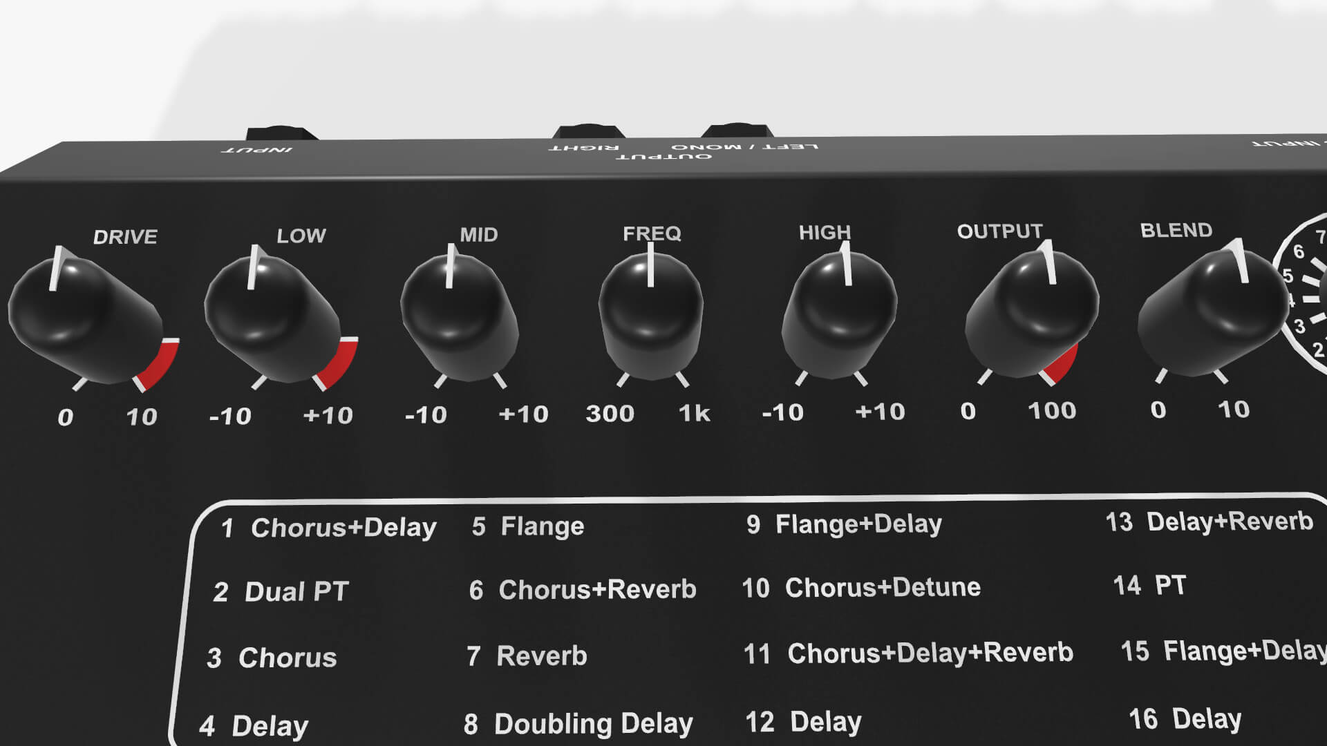 Guitar Effects Pedal - Art Xtreme 3D Model by SpiritSwitchboard