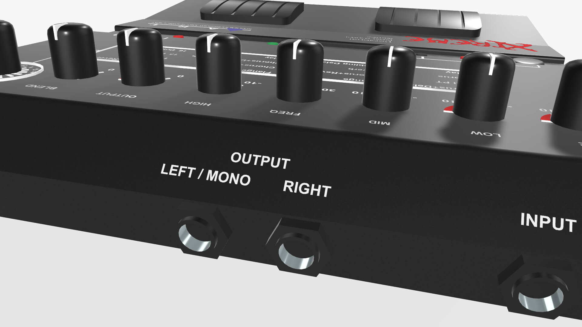 Guitar Effects Pedal - Art Xtreme 3D Model by SpiritSwitchboard