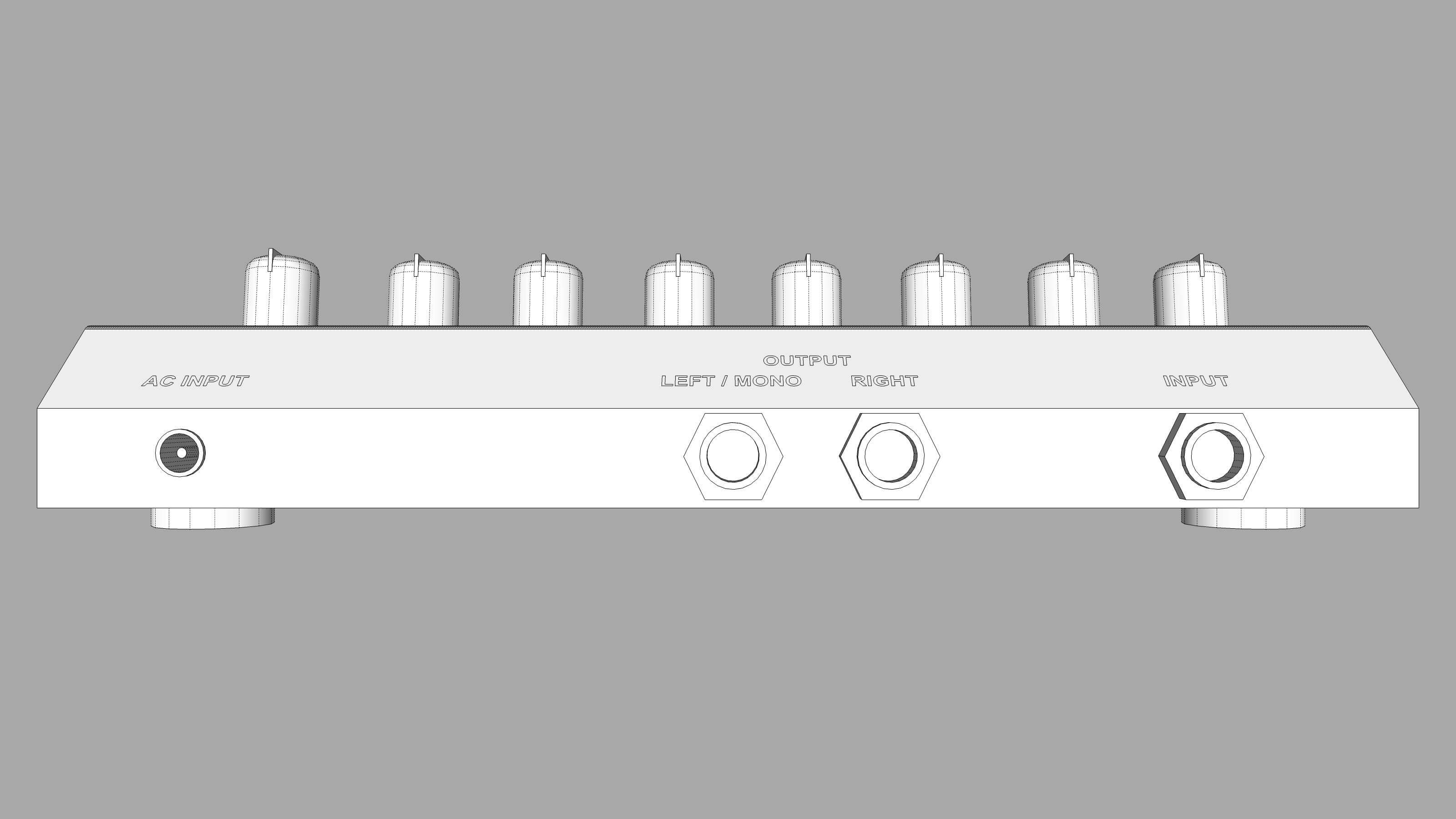 Guitar Effects Pedal - Art Xtreme 3D Model by SpiritSwitchboard