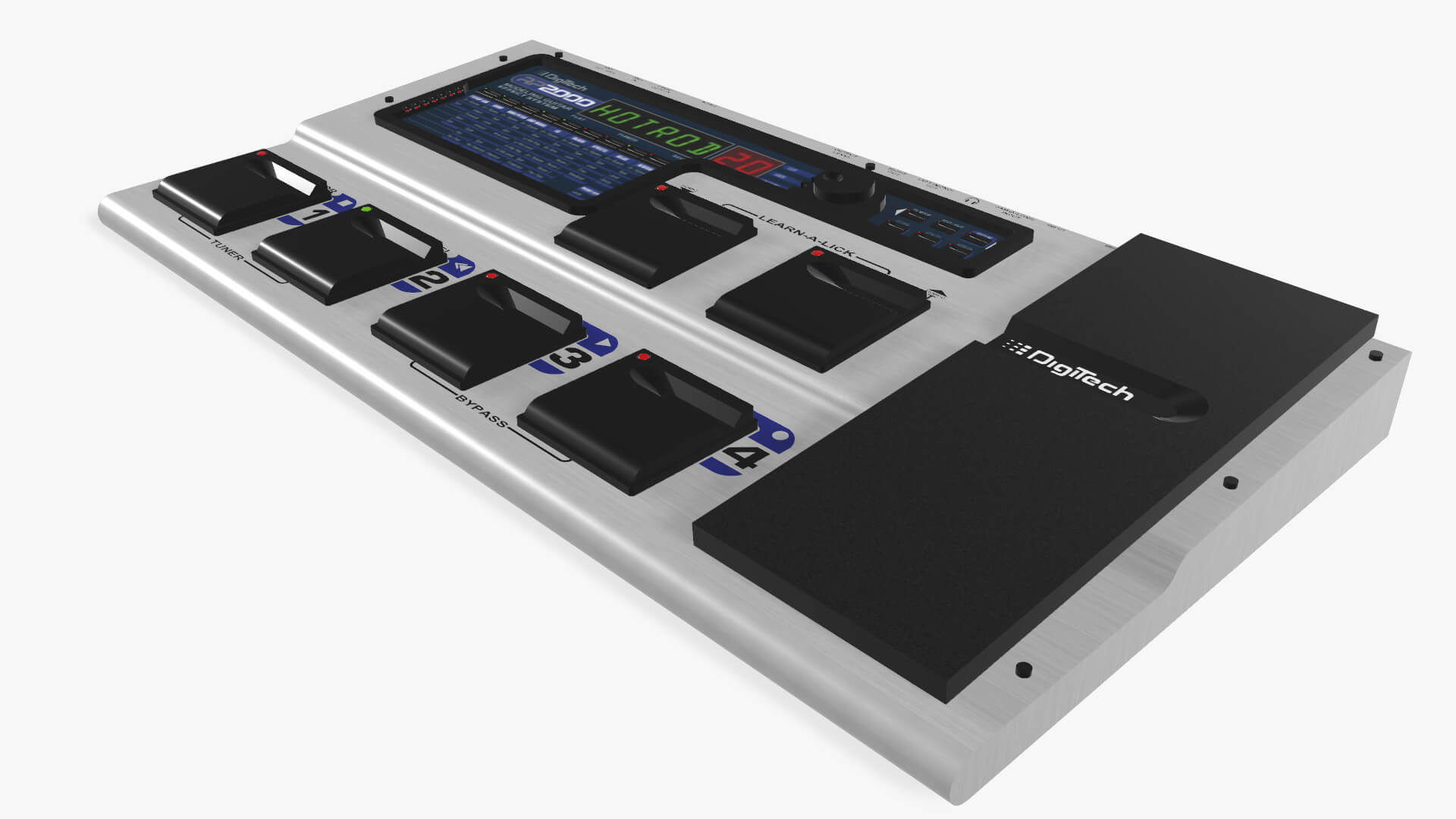 Guitar Effects Pedal - Digitech Rp2000 3D Model by SpiritSwitchboard