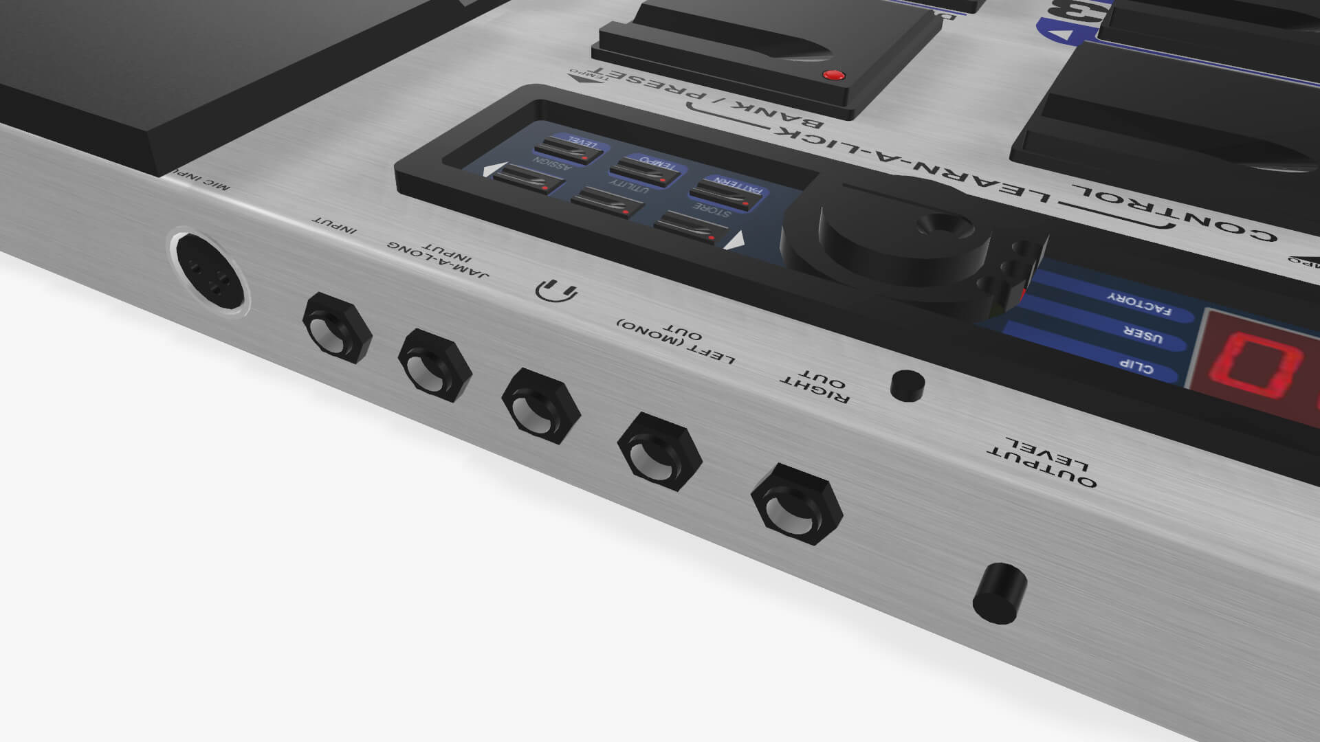 Guitar Effects Pedal - Digitech Rp2000 3D Model by SpiritSwitchboard