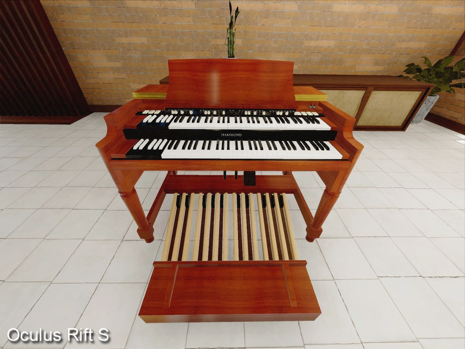 Hammond B3 Organ - Vintage Keyboard 3D Model by SpiritSwitchboard