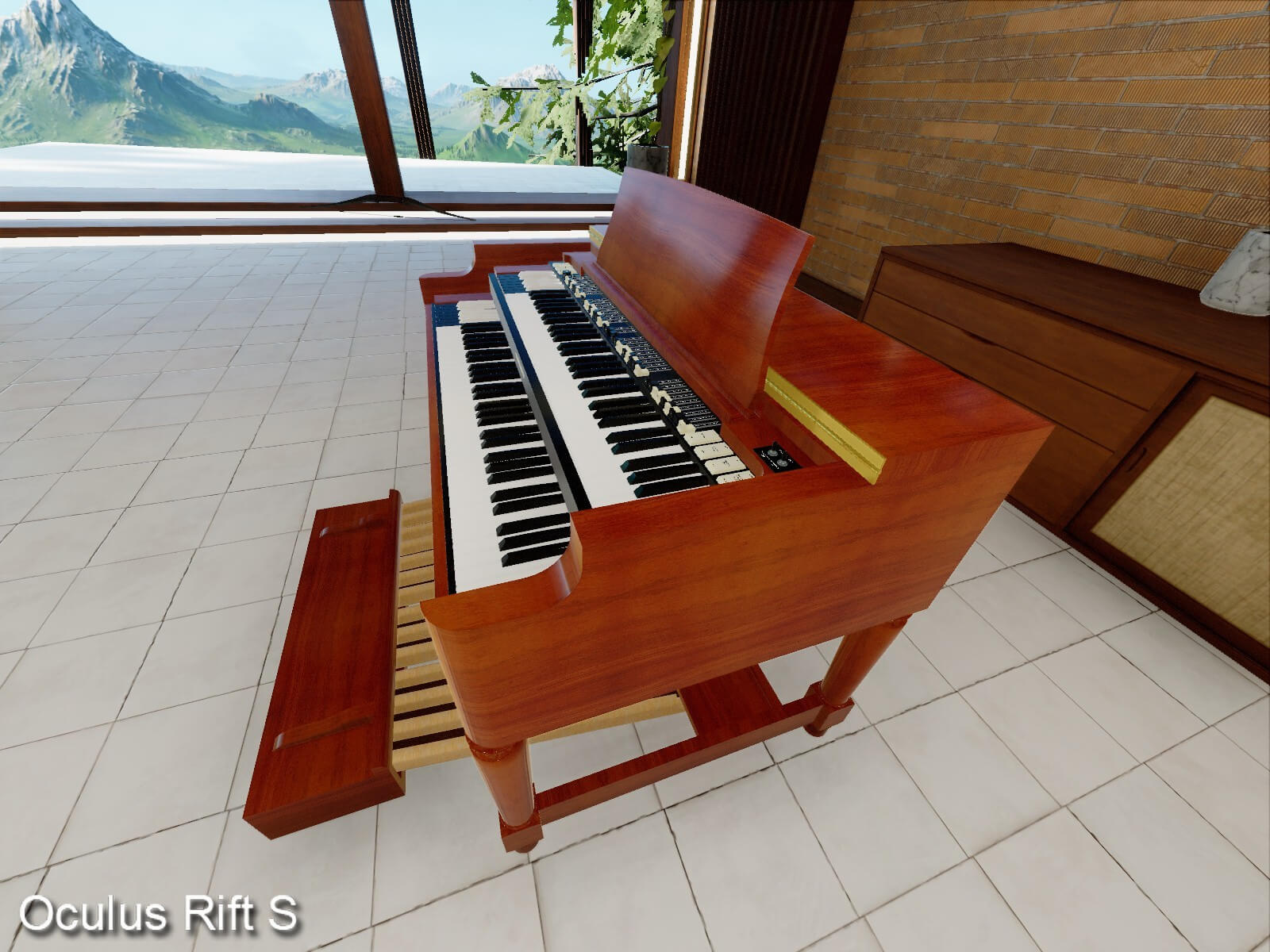 Hammond B3 Organ - Vintage Keyboard 3D Model by SpiritSwitchboard