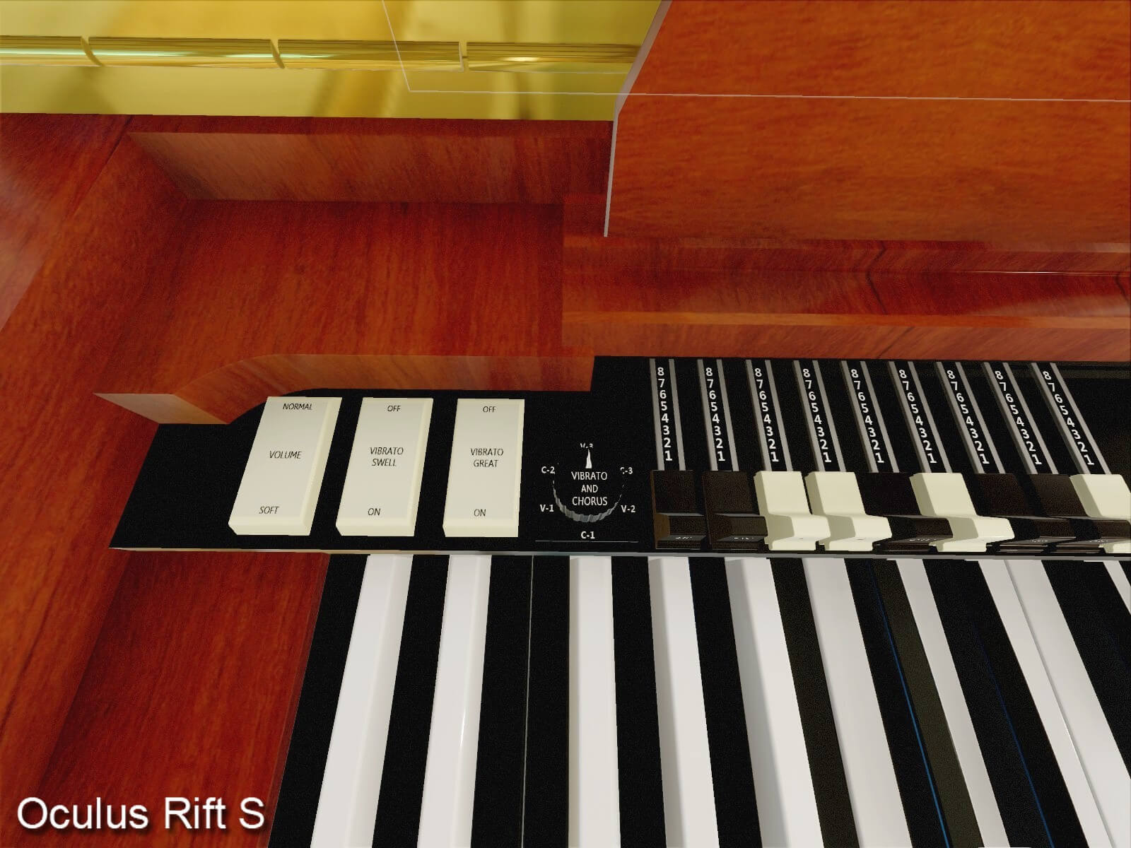 Hammond B3 Organ - Vintage Keyboard 3D Model by SpiritSwitchboard