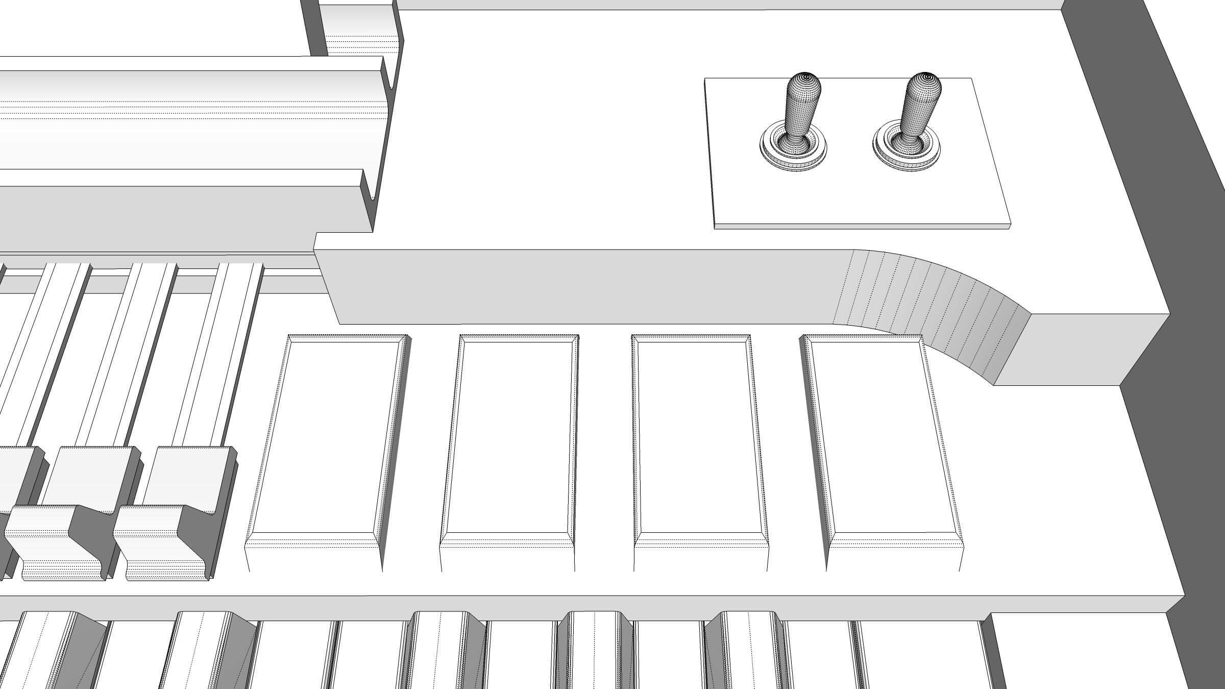 Hammond B3 Organ - Vintage Keyboard 3D Model by SpiritSwitchboard