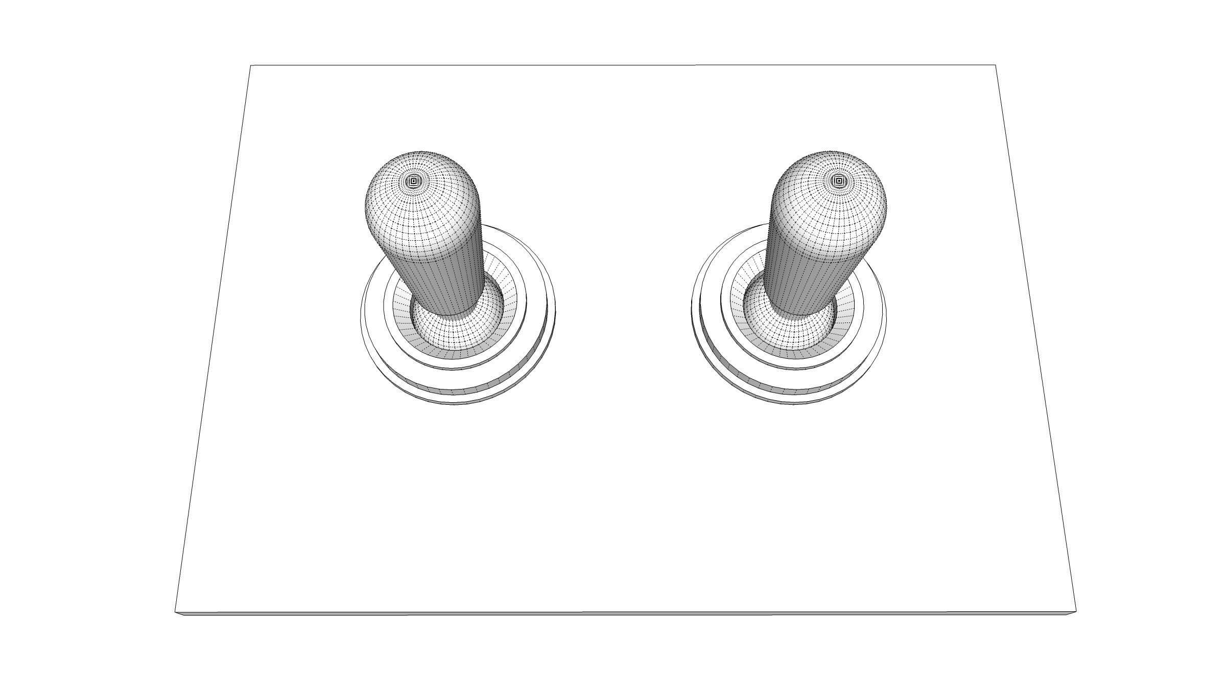 Hammond B3 Organ - Vintage Keyboard 3D Model by SpiritSwitchboard