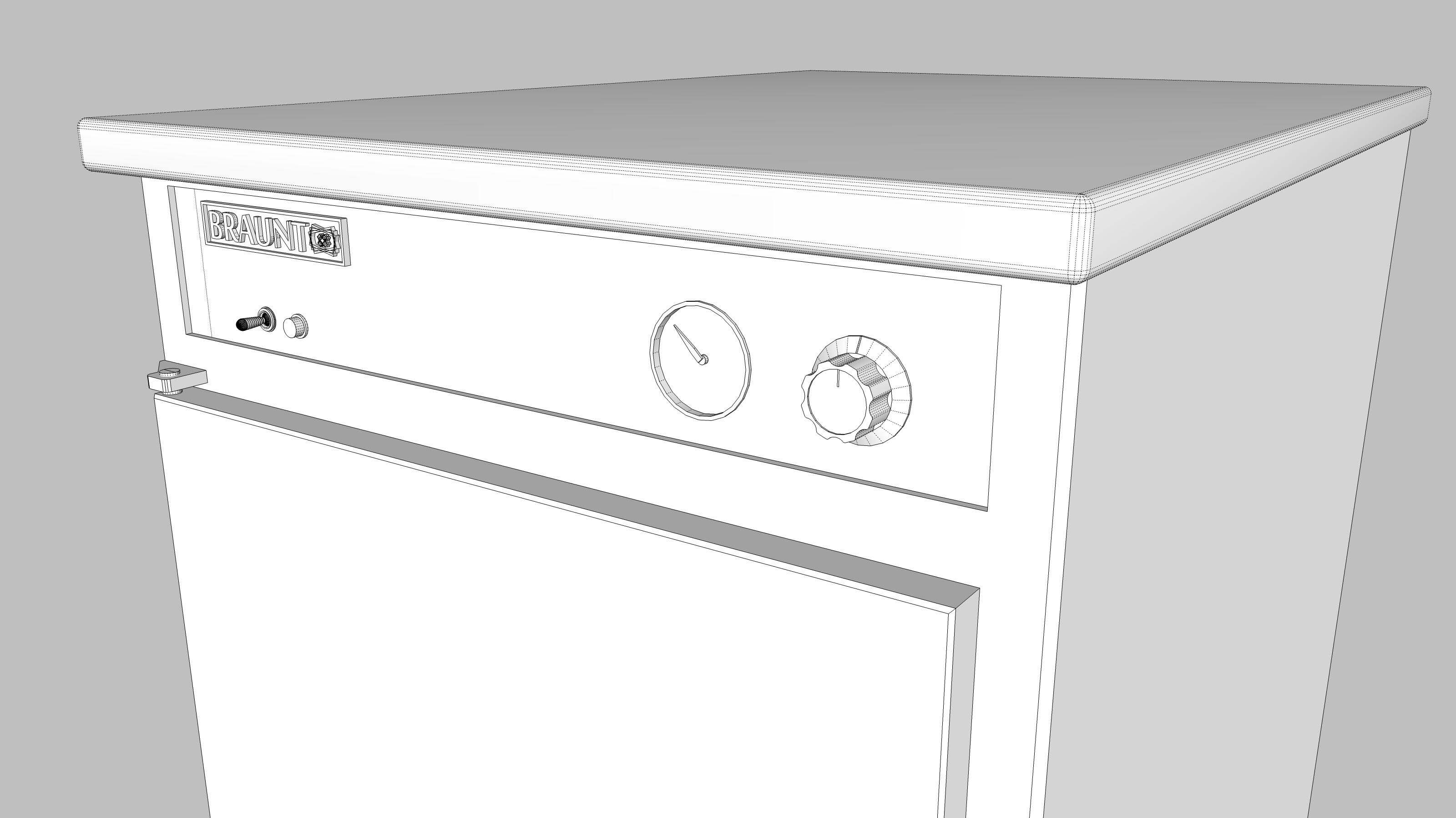 Heat Hold Box for Restaurant, Cafeteria, Etc - 3D Model by ...
