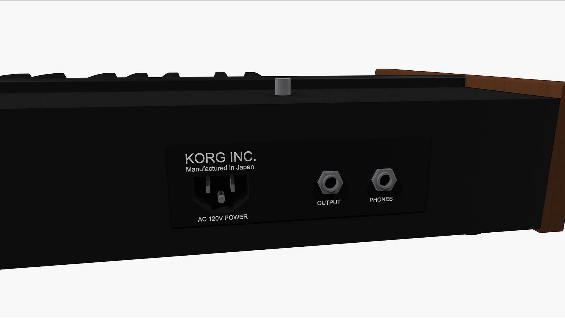 Keyboard - Korg Univox - Vintage Synthesizer 3D Model by SpiritSwitchboard