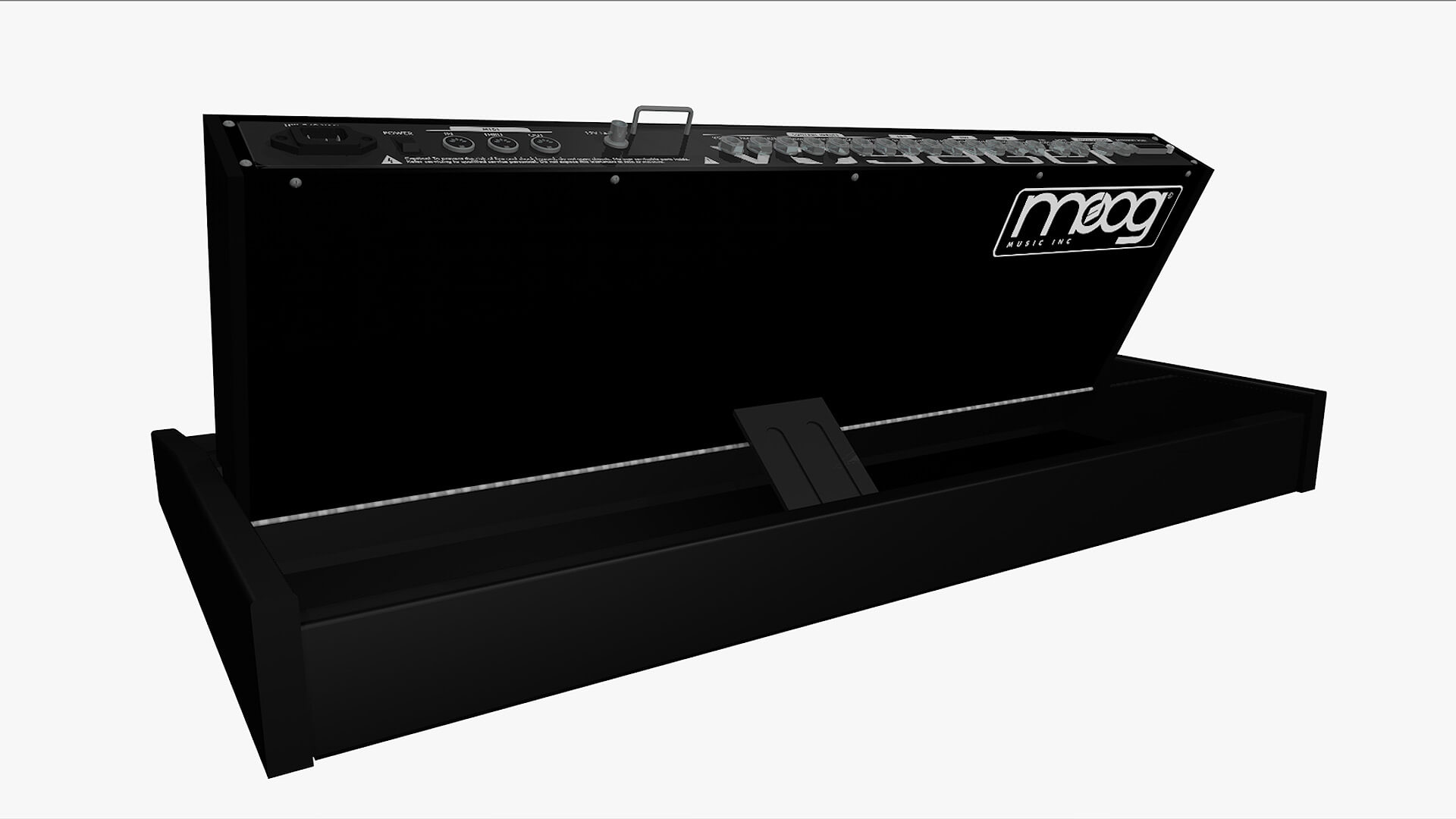 Keyboard Synthesizer - Moog Voyager 3D Model by SpiritSwitchboard