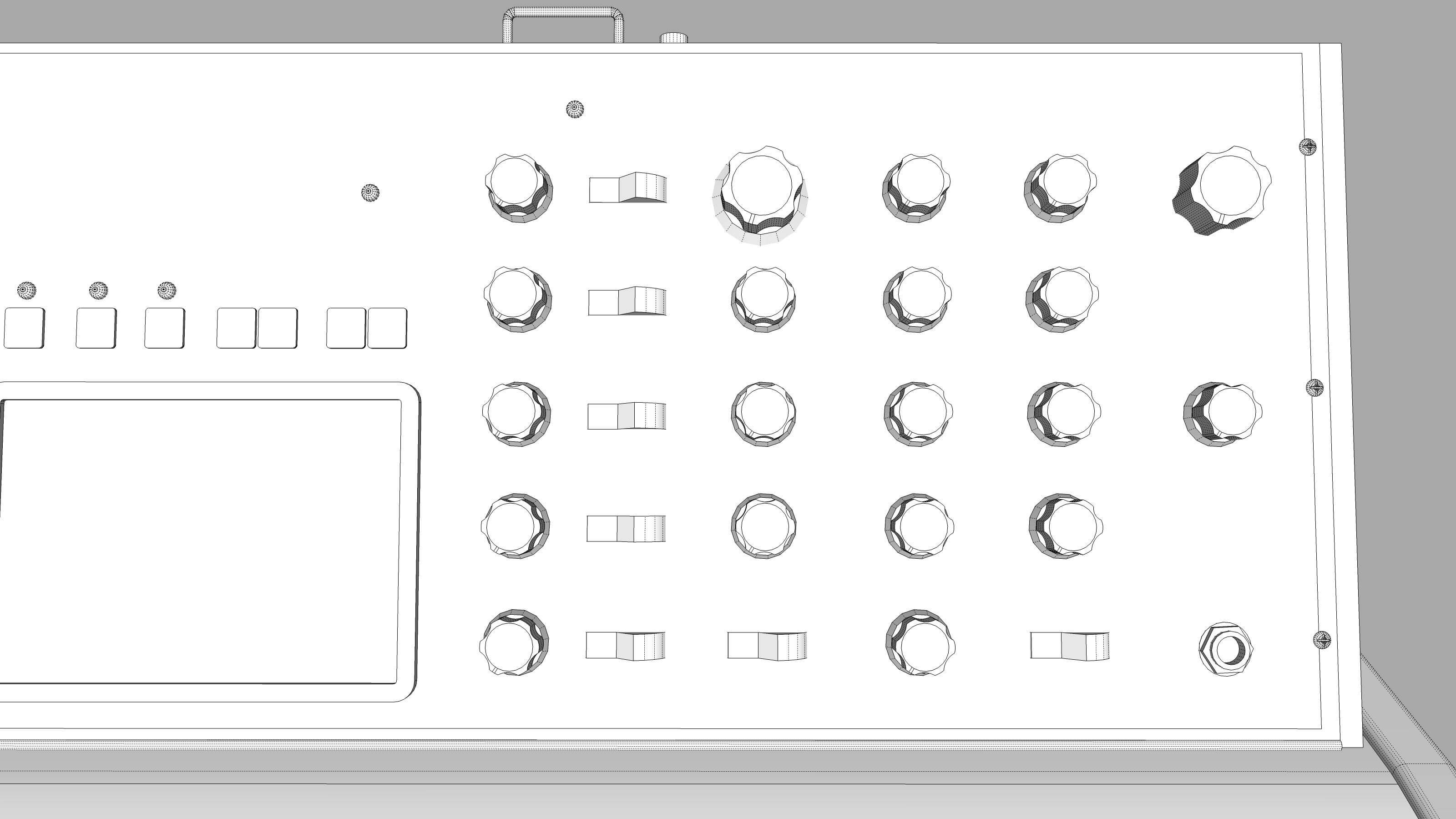 Keyboard Synthesizer - Moog Voyager 3D Model by SpiritSwitchboard