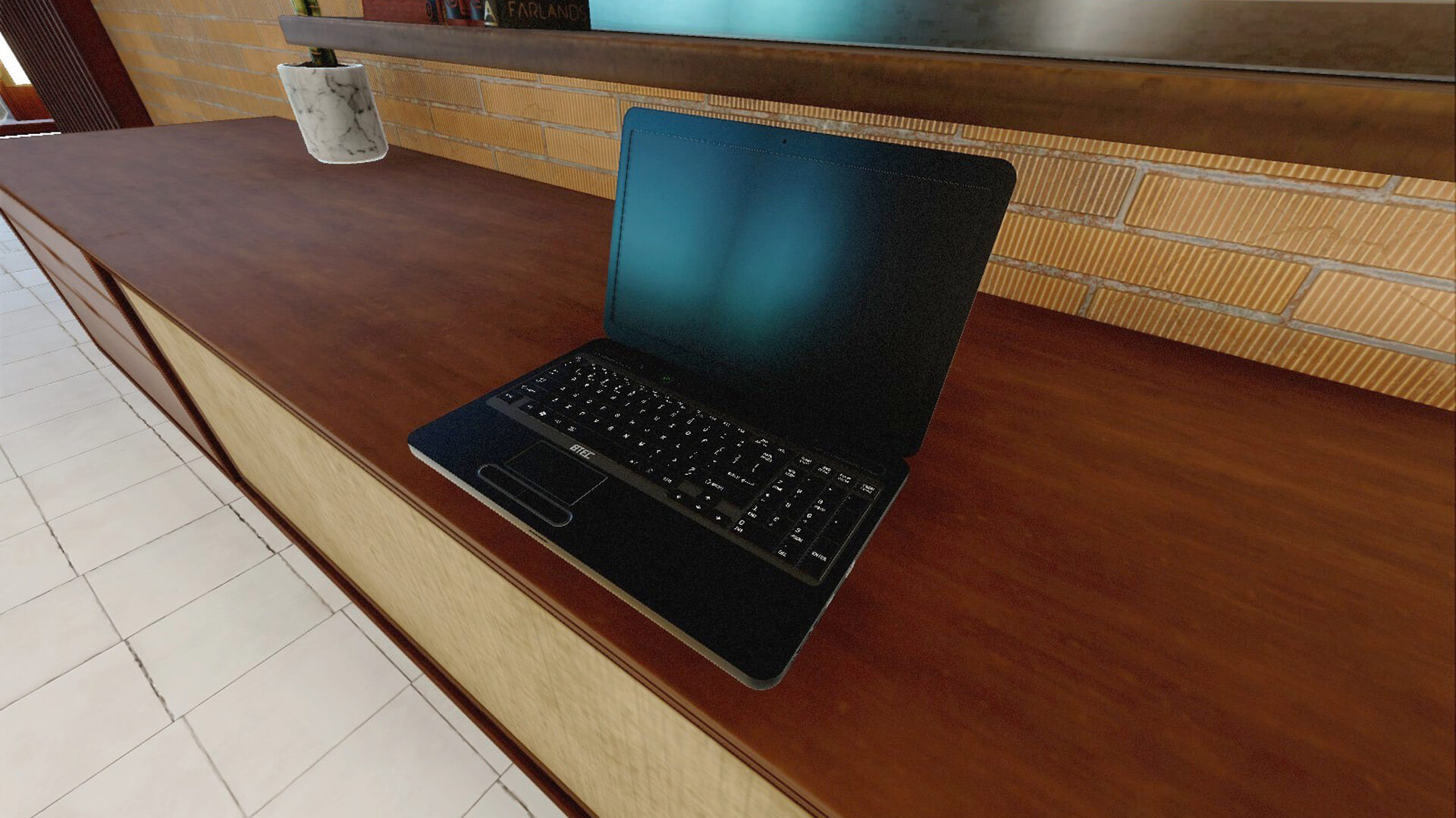 Laptop Computer - Notebook Computer 3D Model by SpiritSwitchboard