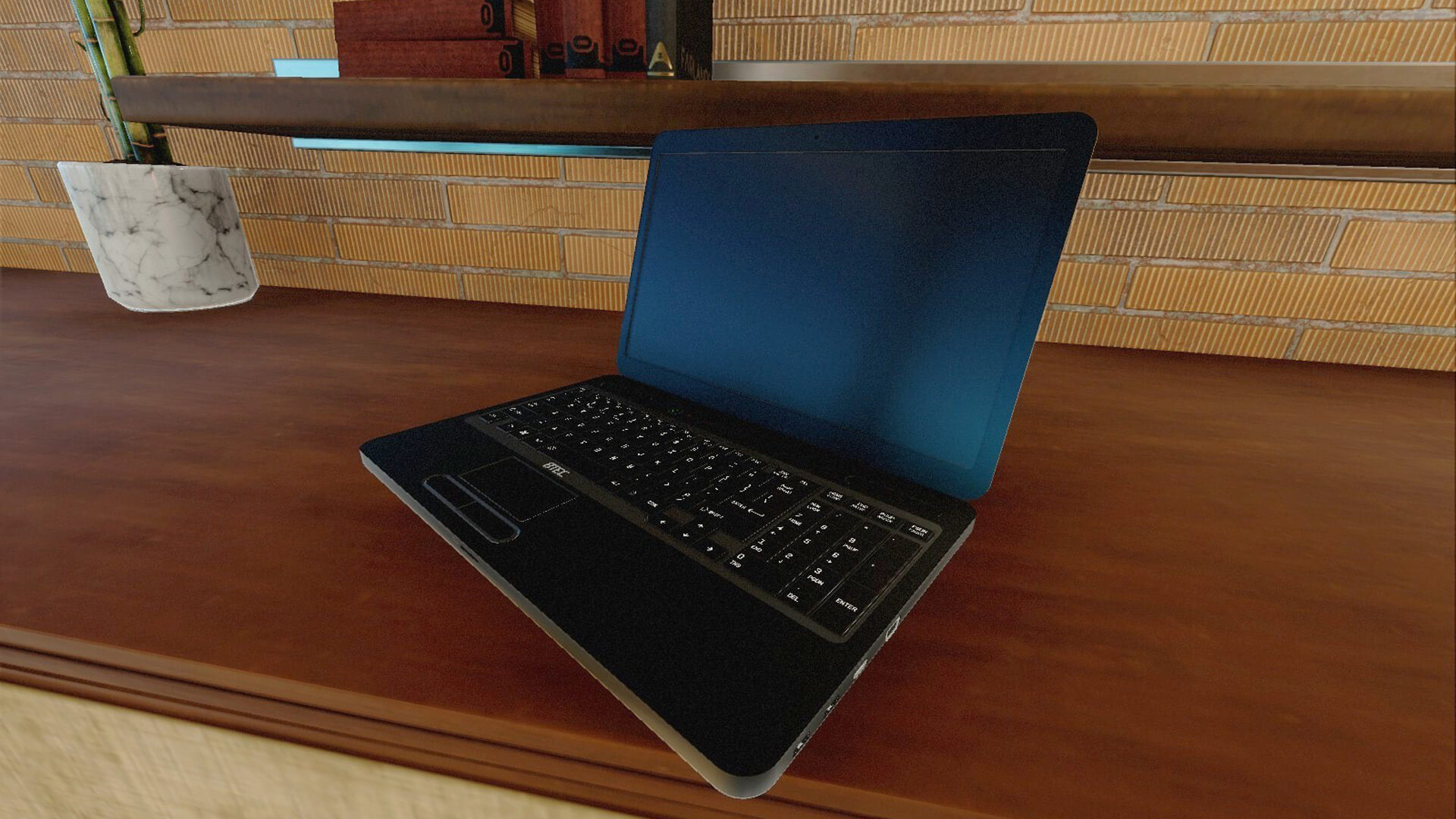 Laptop Computer - Notebook Computer 3D Model by SpiritSwitchboard