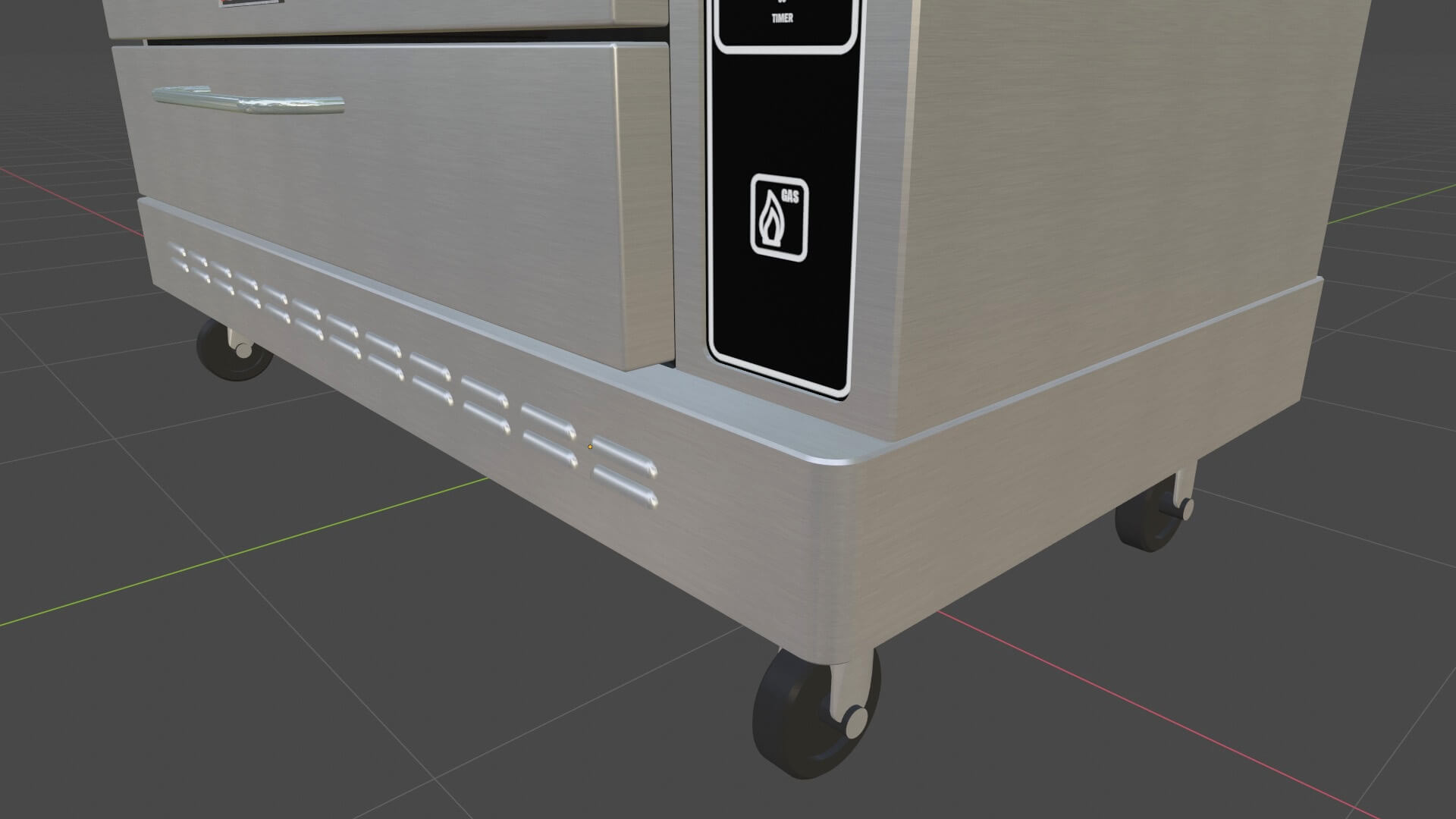 Large Pizza Oven - 3D Model by SpiritSwitchboard