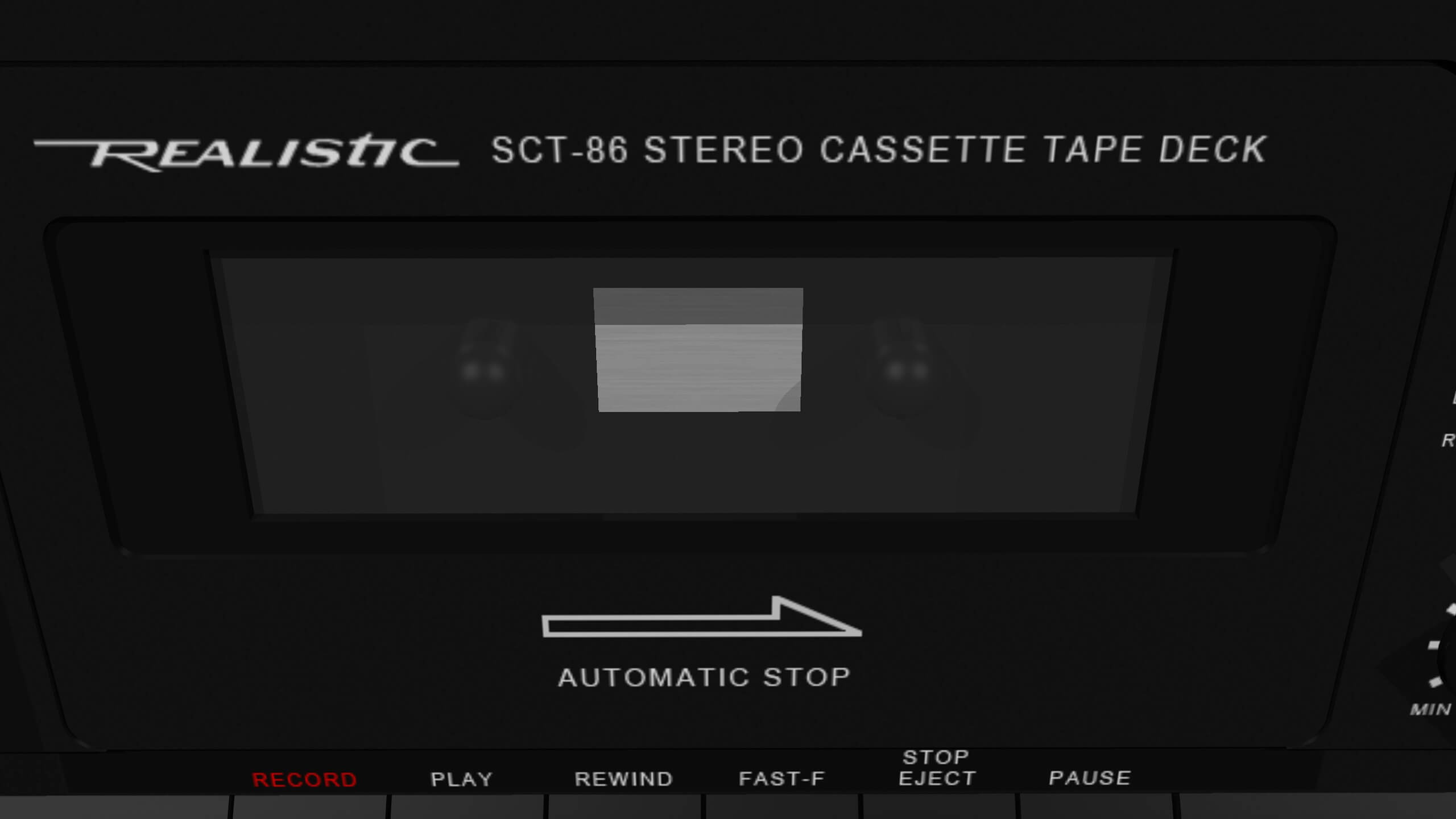 Mini Tape Deck - Realistic SCT-86 3D Model by SpiritSwitchboard