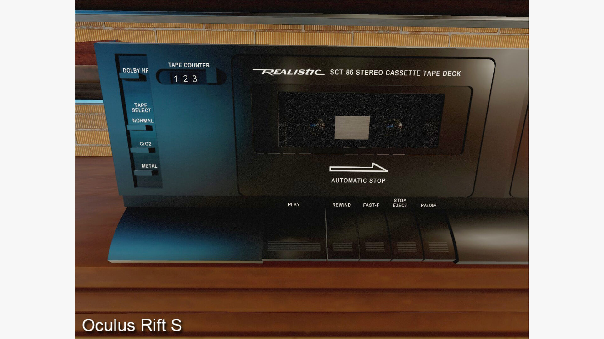 Mini Tape Deck - Realistic SCT-86 3D Model by SpiritSwitchboard