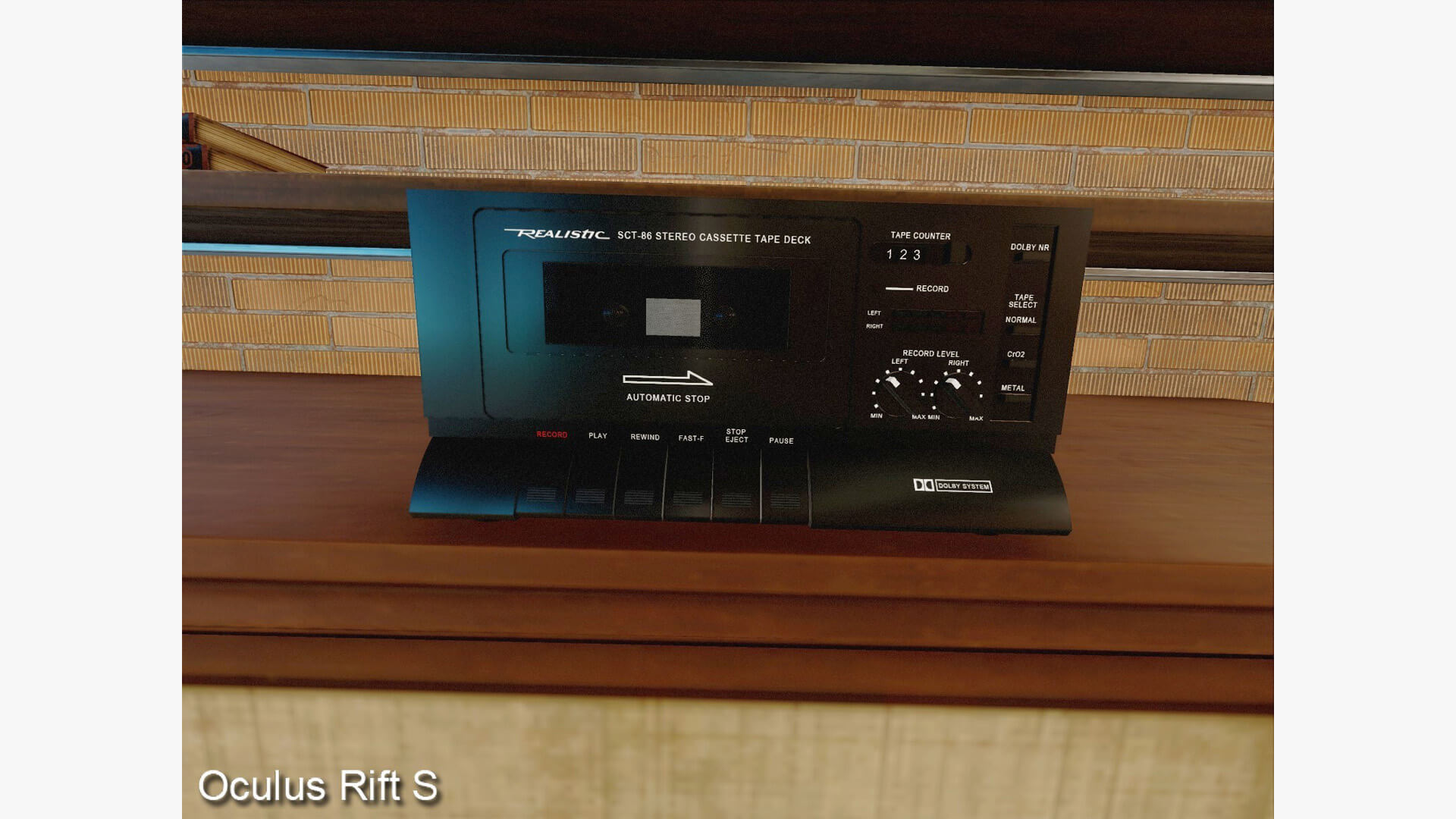 Mini Tape Deck - Realistic SCT-86 3D Model by SpiritSwitchboard