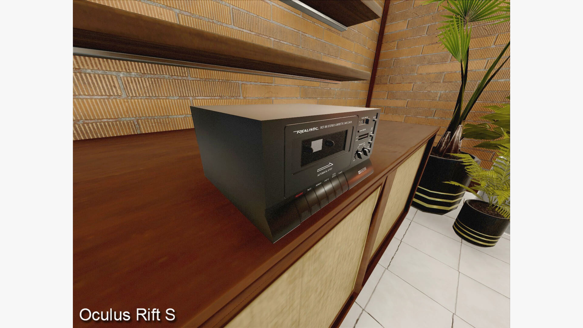 Mini Tape Deck - Realistic SCT-86 3D Model by SpiritSwitchboard