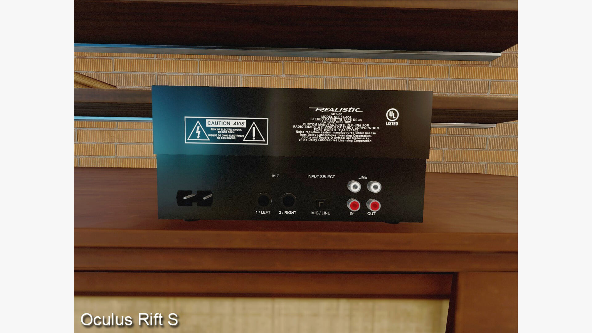 Mini Tape Deck - Realistic SCT-86 3D Model by SpiritSwitchboard